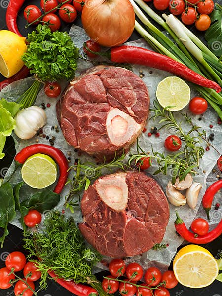 Osso buco stock photo. Image of marrowbone, food, garlic - 23642610