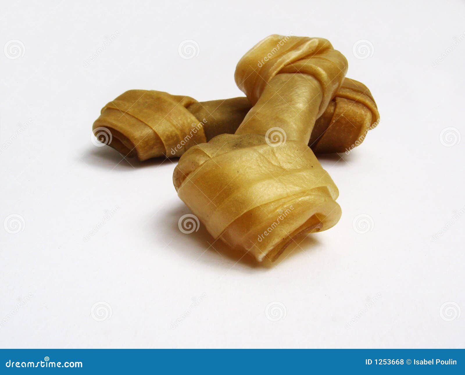 Osso de couro foto de stock. Imagem de devorar, canino - 1253668