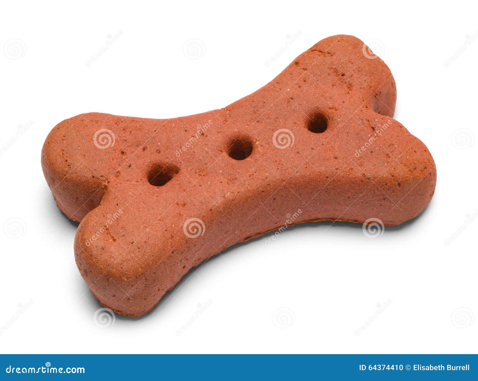 Osso di cane rosso fotografia stock. Immagine di rawhide - 64374410