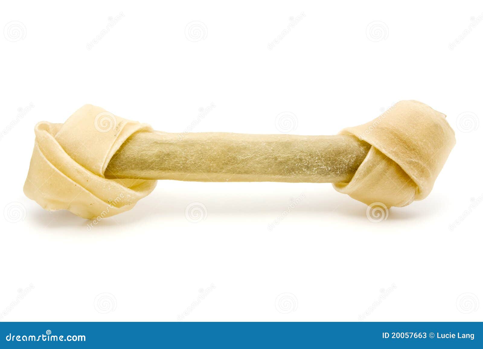 Osso di cane sopra bianco immagine stock. Immagine di squisitezze ...