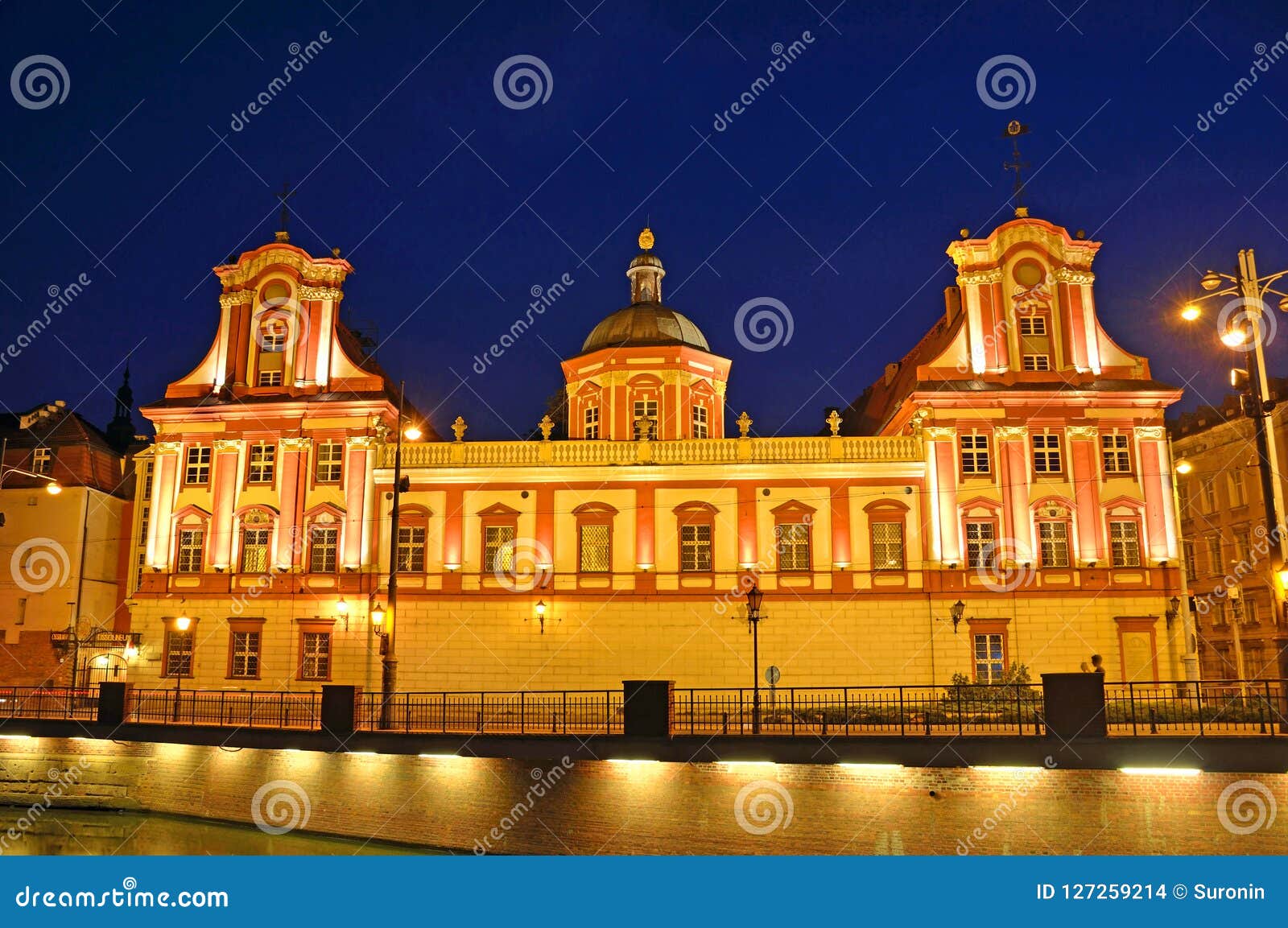 Ossolineum stock photo. Image of poland, building, architecture - 127259214