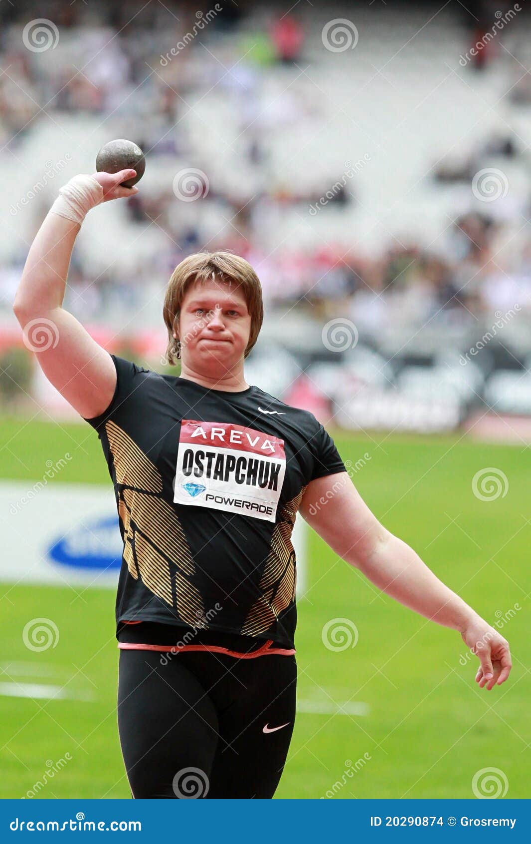 OSTAPCHUK Nadezhda (BLR) editorial stock image. Image of competition ...
