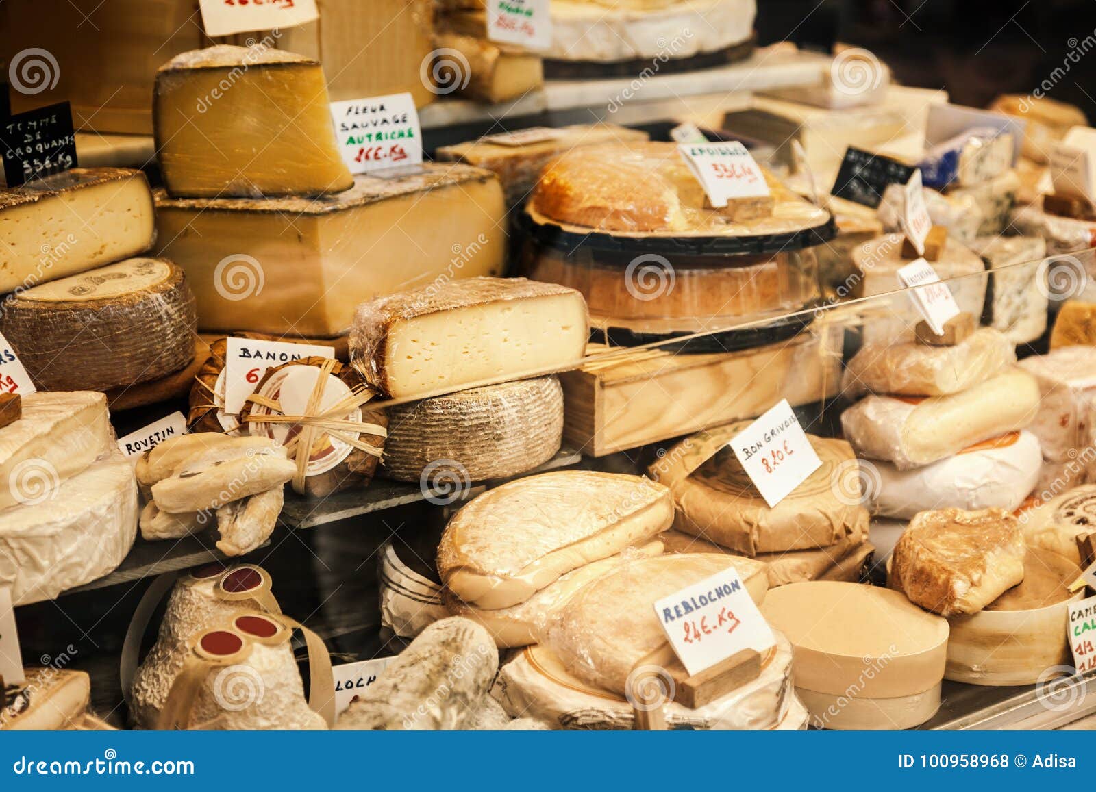 Ostar arkivfoto. Bild av hälsa, detaljhandel, mjölka - 100958968