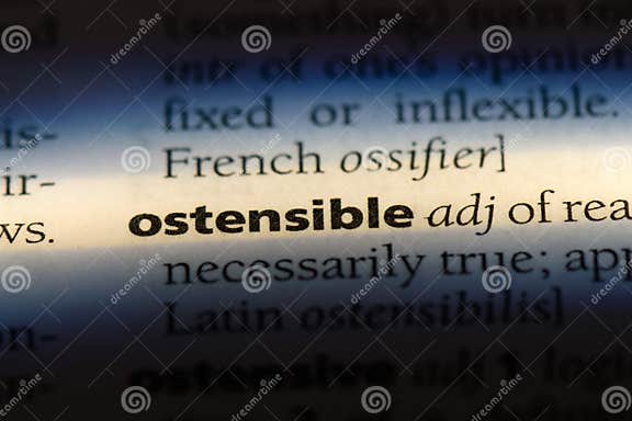 Ostensible stock image. Image of page, paper, concept - 126547669