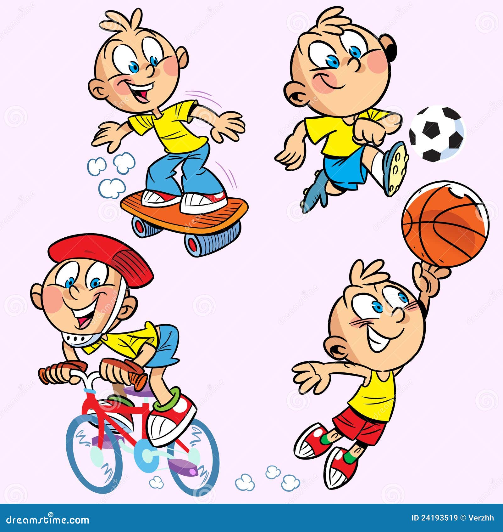 Ostenta o menino ilustração do vetor. Ilustração de skate - 24193519