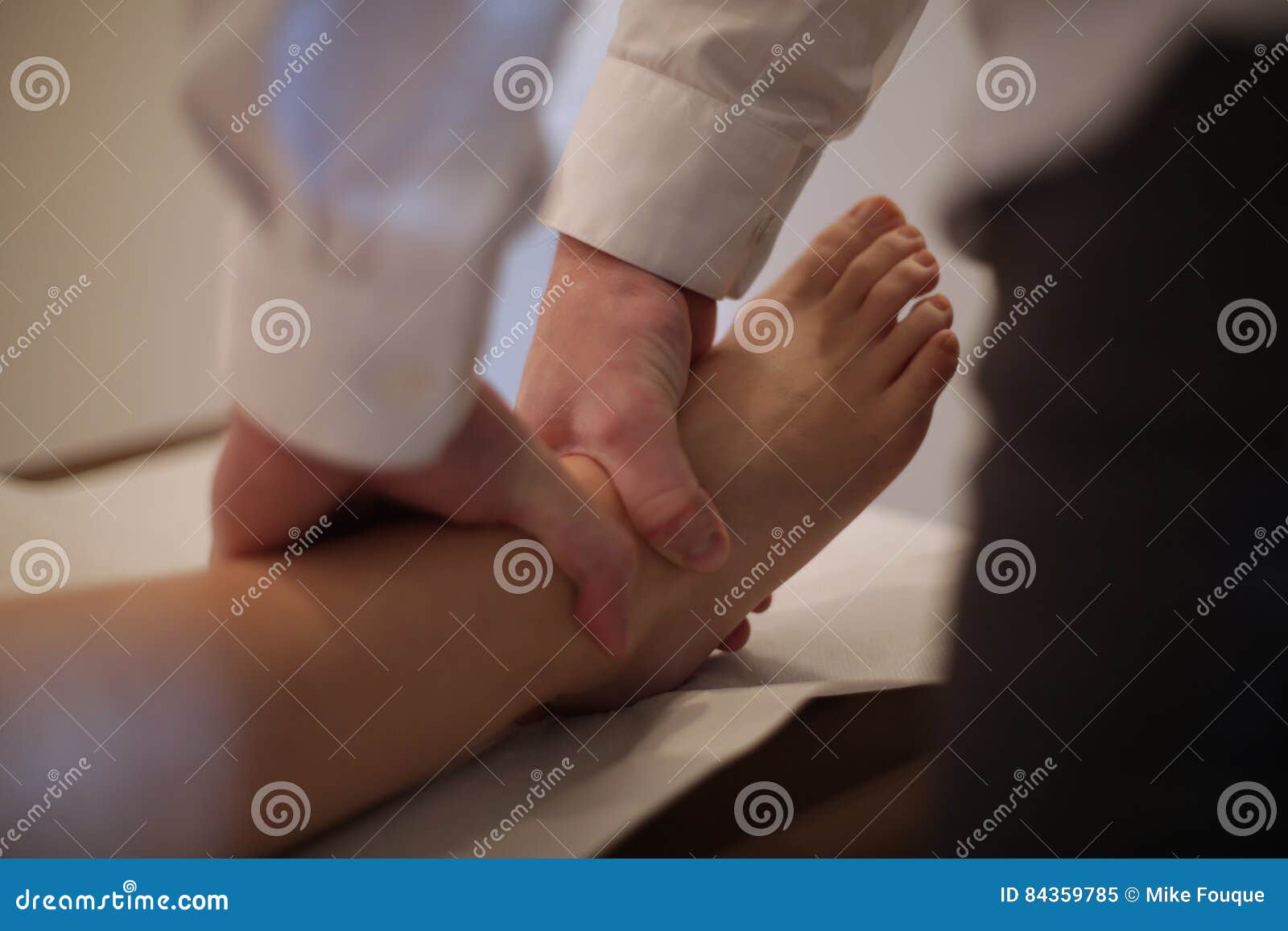 Osteopath Manipulating a Patient Stock Image - Image of osteopathy ...
