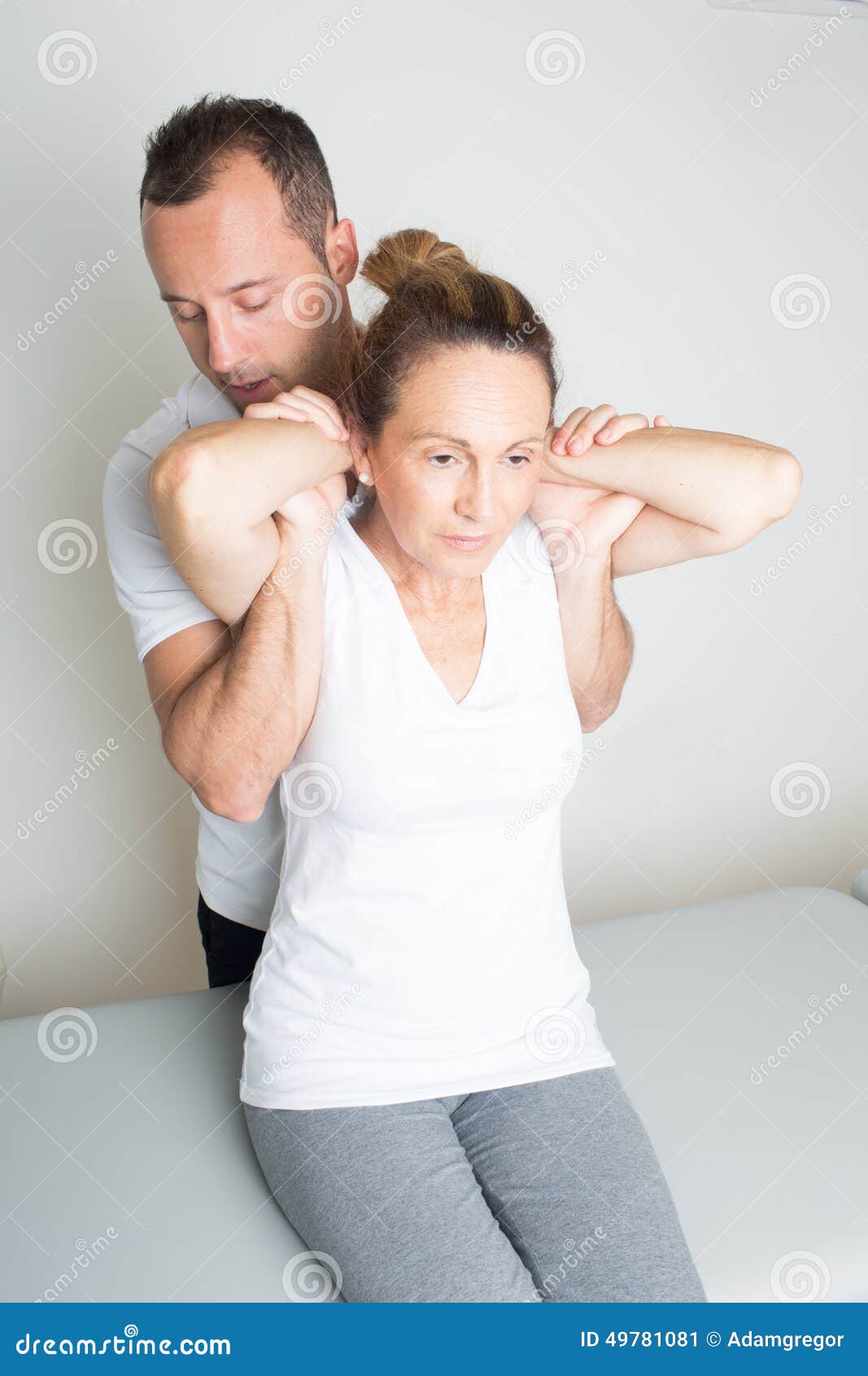 Osteopathy stock image. Image of chiropractic, osteopathy - 49781081