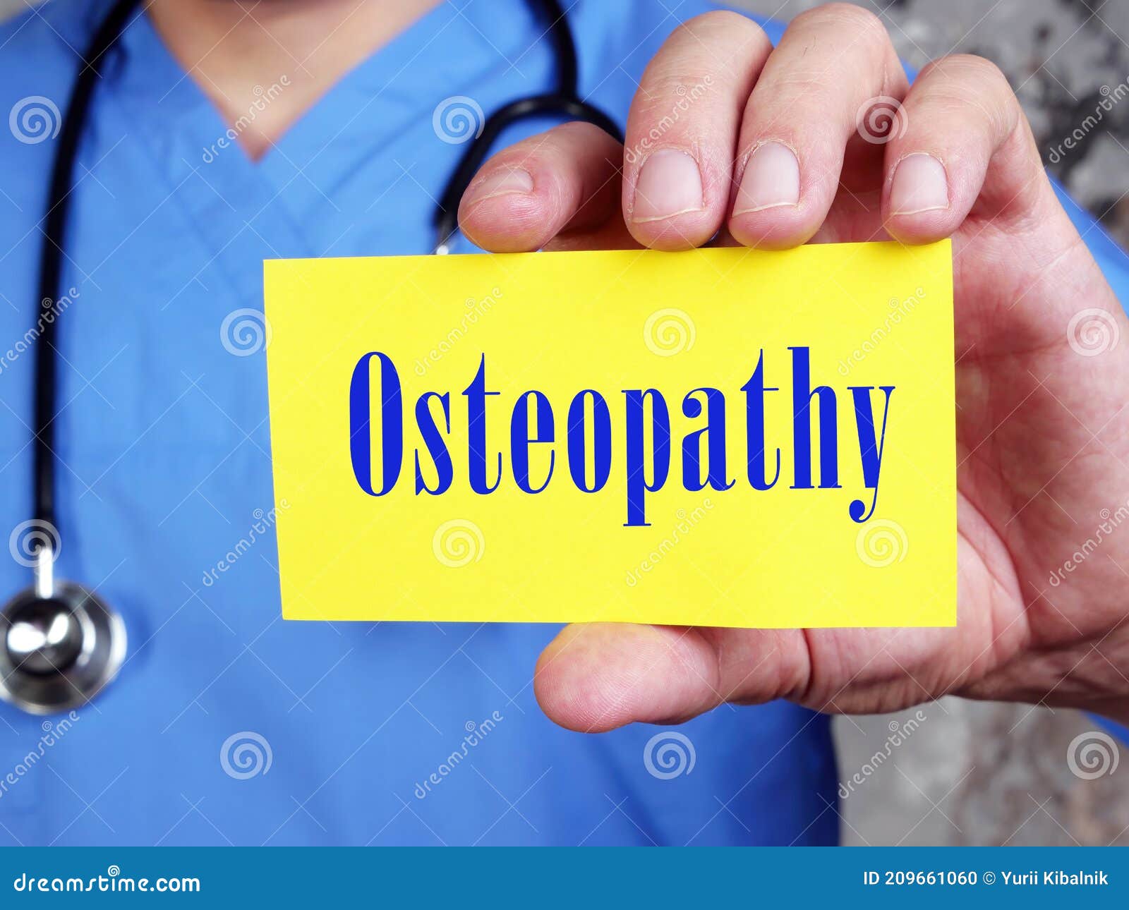 Osteopathy Sign on the Sheet Stock Photo - Image of skin, sheet: 209661060