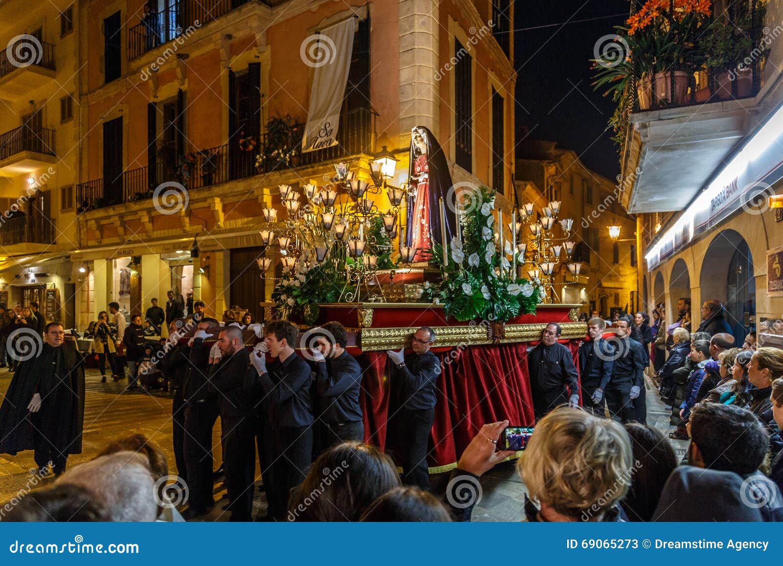 Ostern-Prozession in Alcudia Redaktionelles Stockfoto - Bild von ...