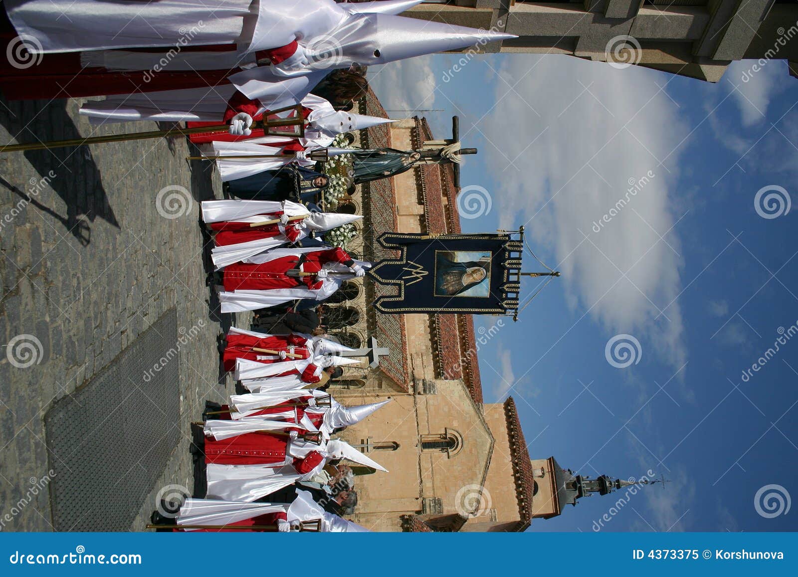 Ostern-Prozession in Segovia Redaktionelles Bild - Bild von körperlos ...