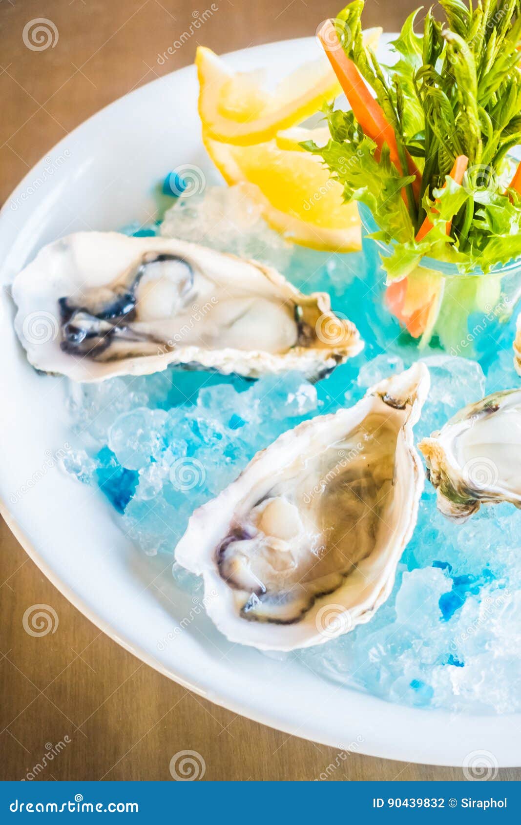 Ostra foto de archivo. Imagen de ostras, placa, fresco - 90439832