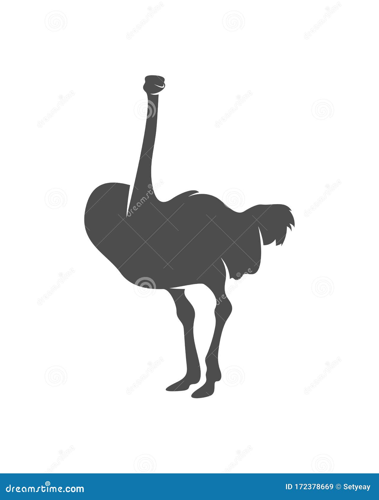 Ostrich Logo Vector, Animal Graphic, Ostrich Design Template ...