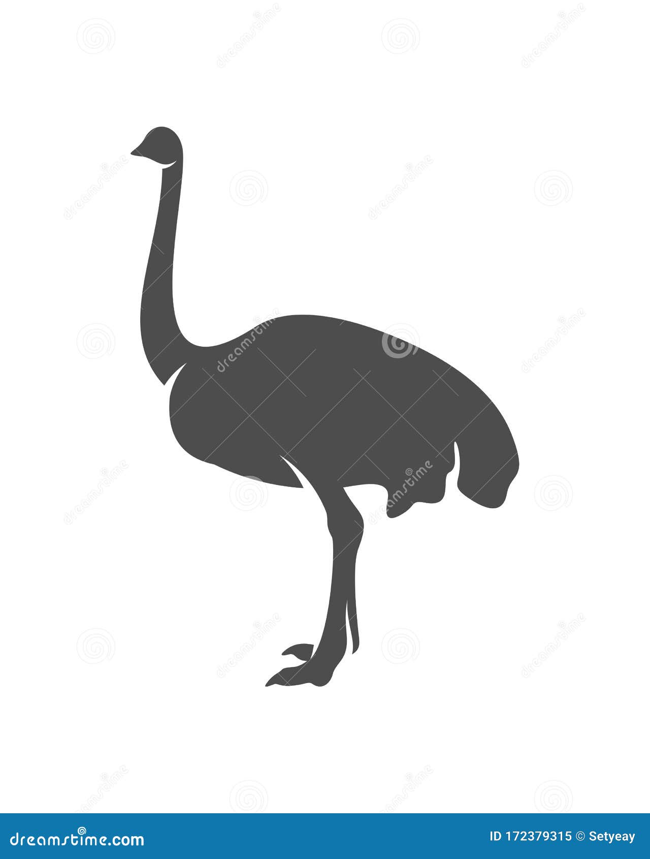 Ostrich Logo Vector, Animal Graphic, Ostrich Design Template ...
