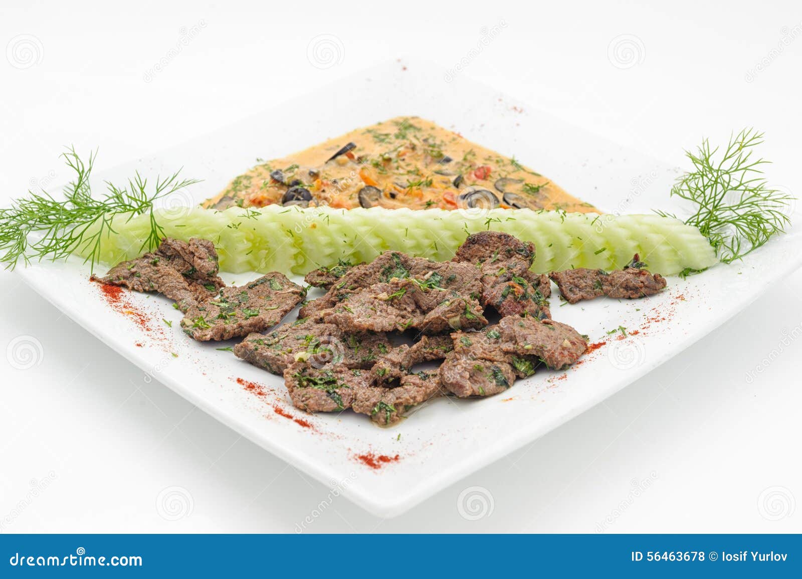 Ostrich Stew with Vegetable Sauce Stock Photo - Image of historical ...