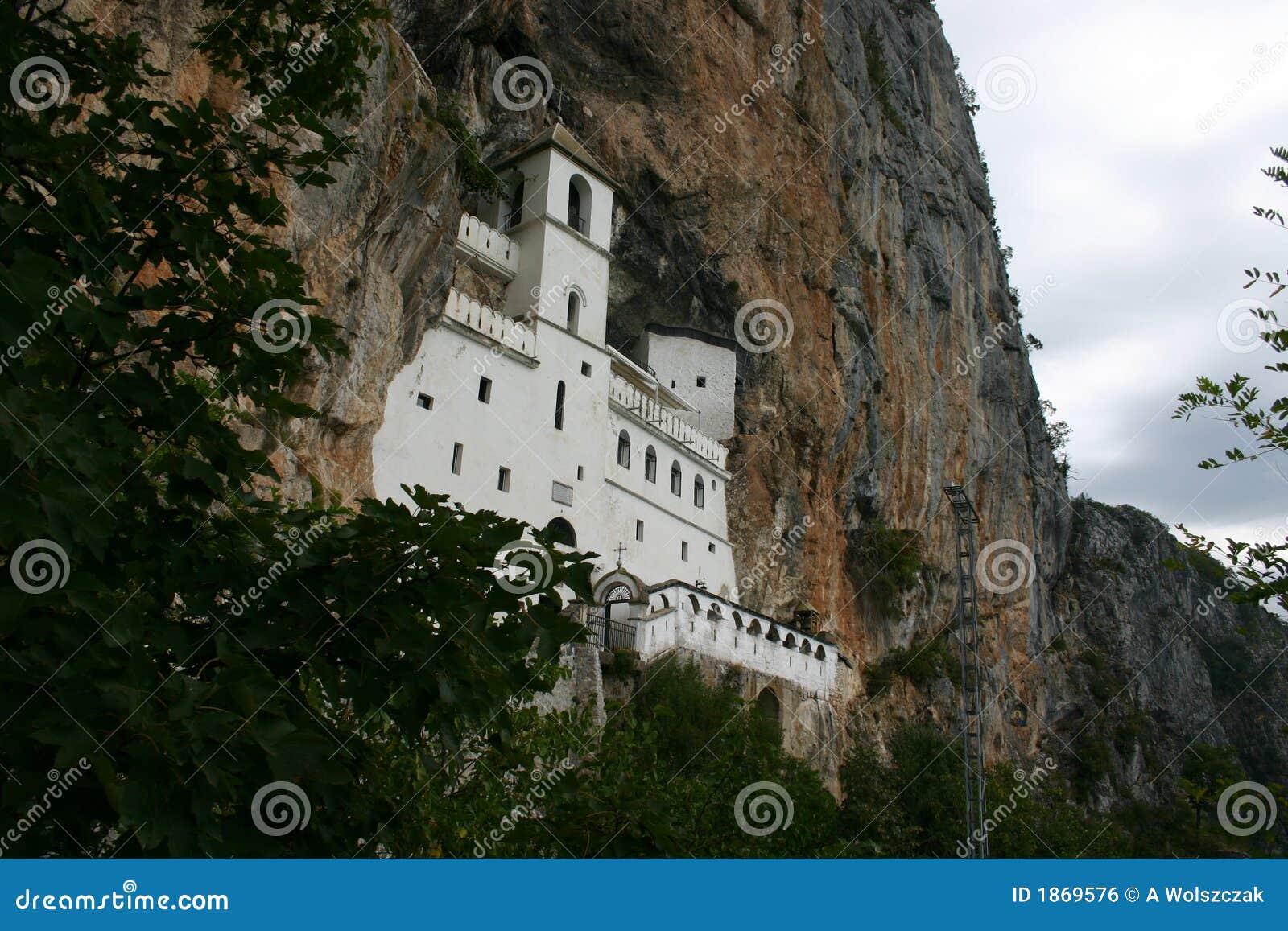 Ostrog Monastery stock photo. Image of castle, church - 1869576