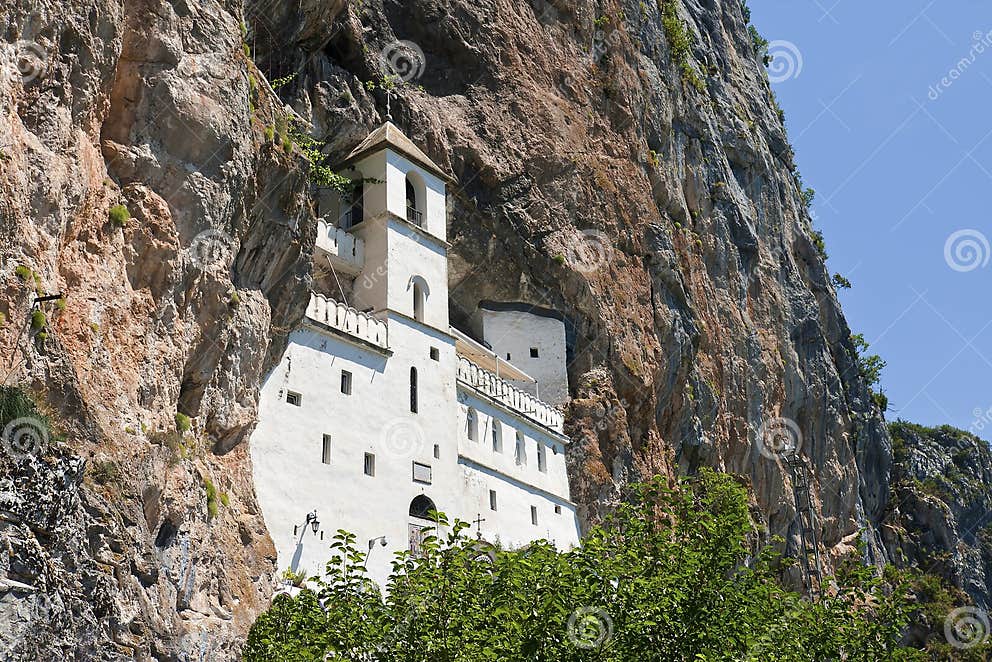 Ostrog Monastery stock image. Image of architecture, natural - 24141363