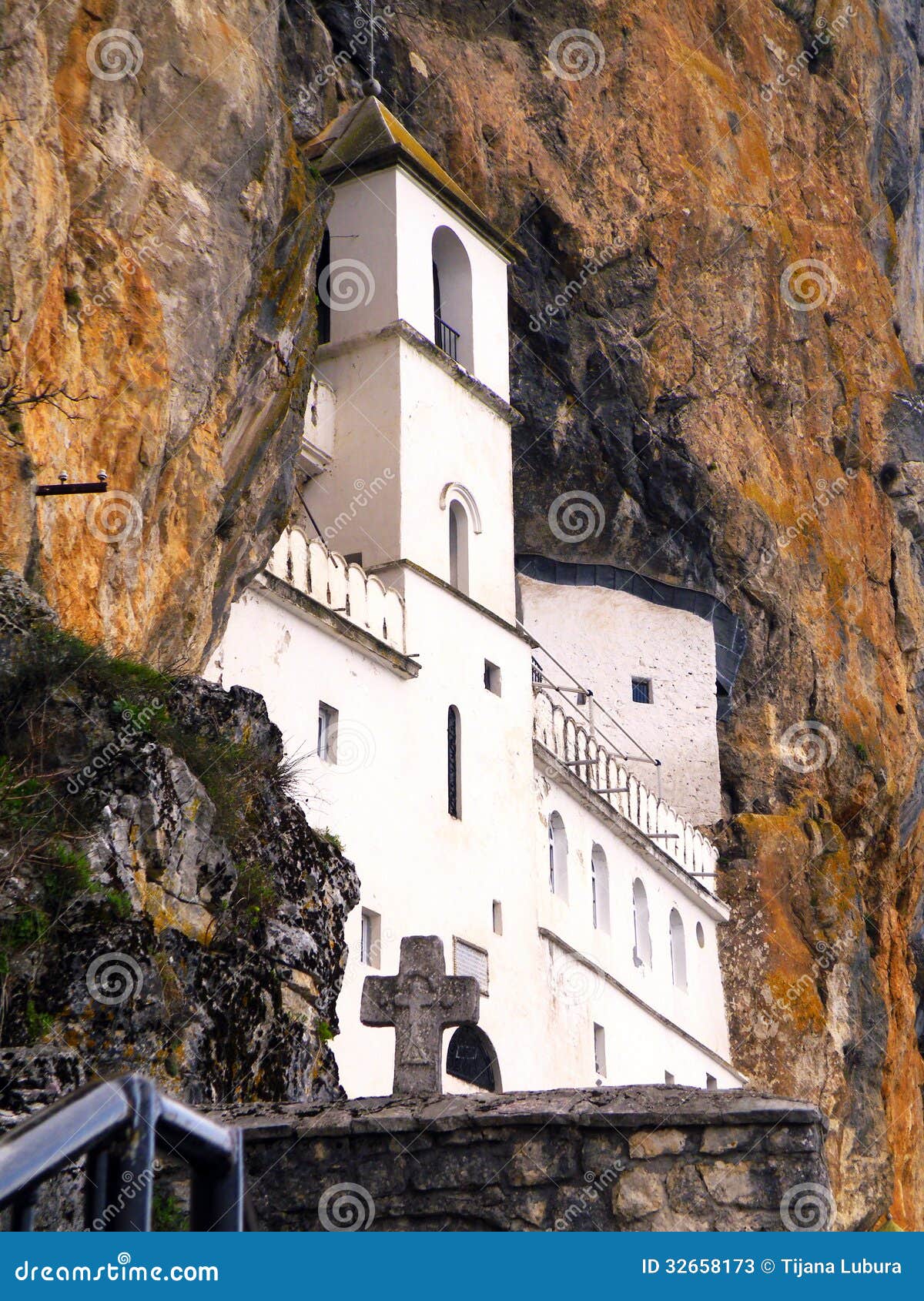 Ostrog Monastery stock image. Image of landscape, miracle - 32658173