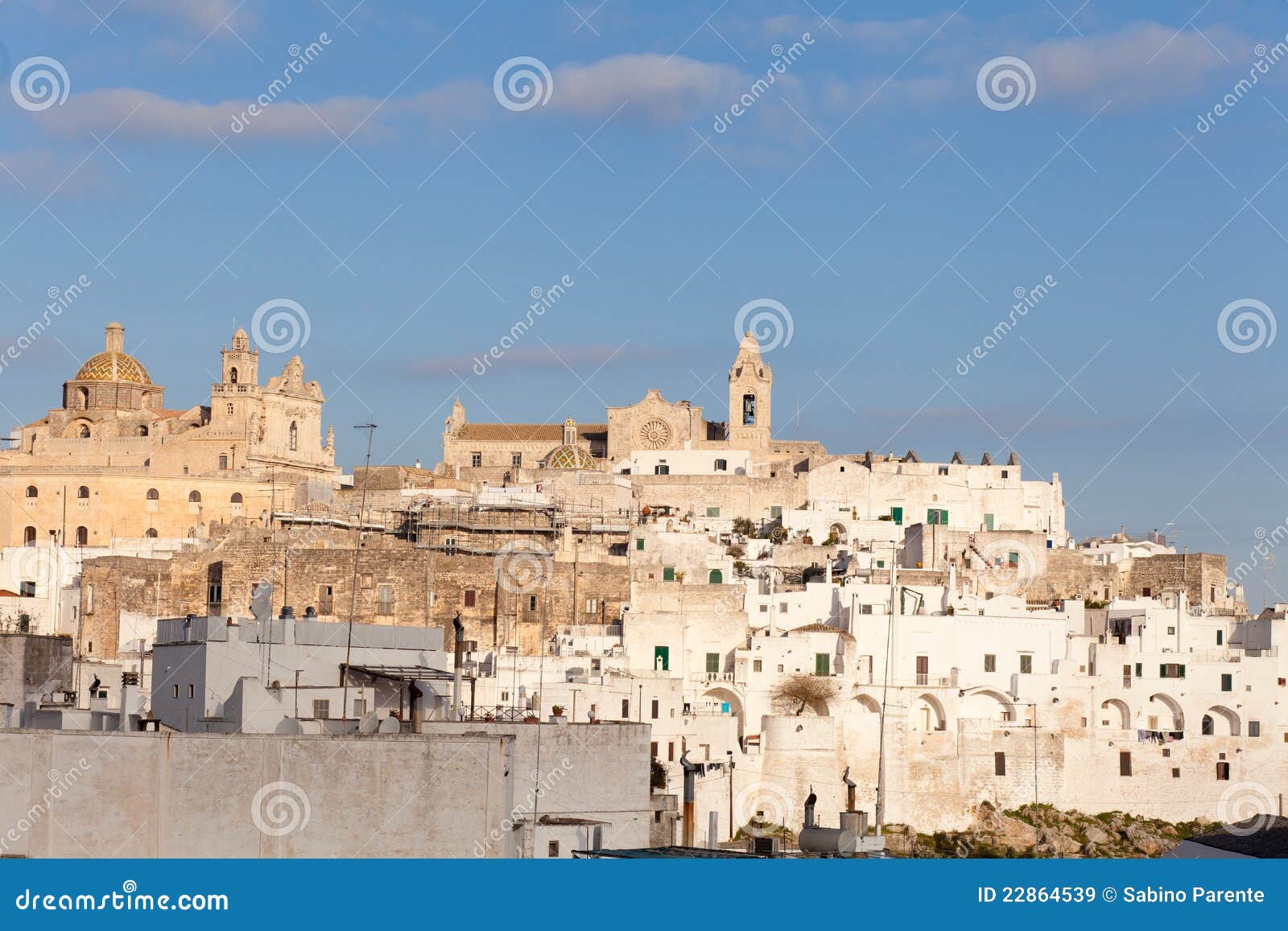 Ostuni stock image. Image of panoramic, landscape, architecture - 22864539