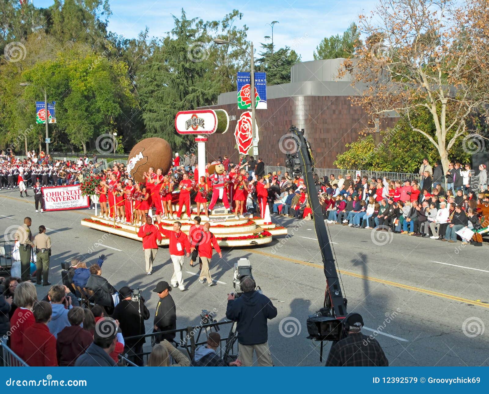 OSU Marching Band and Float Editorial Stock Image - Image of festival ...