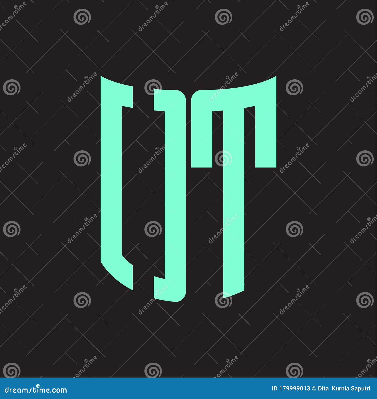 OT Logo Monogram with Ribbon Style Design Template Stock Vector ...
