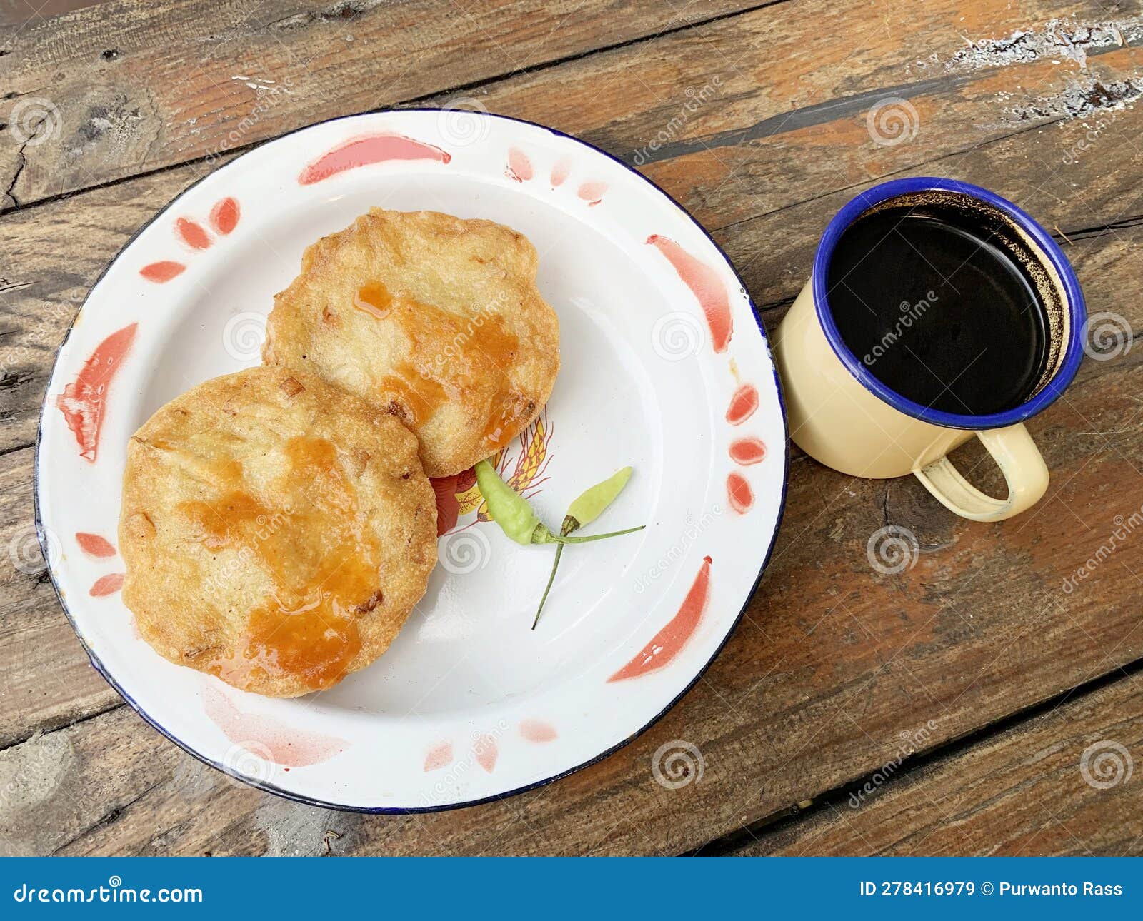 Ote-ote is a Traditional Food from East Java, Indonesia Stock Image ...