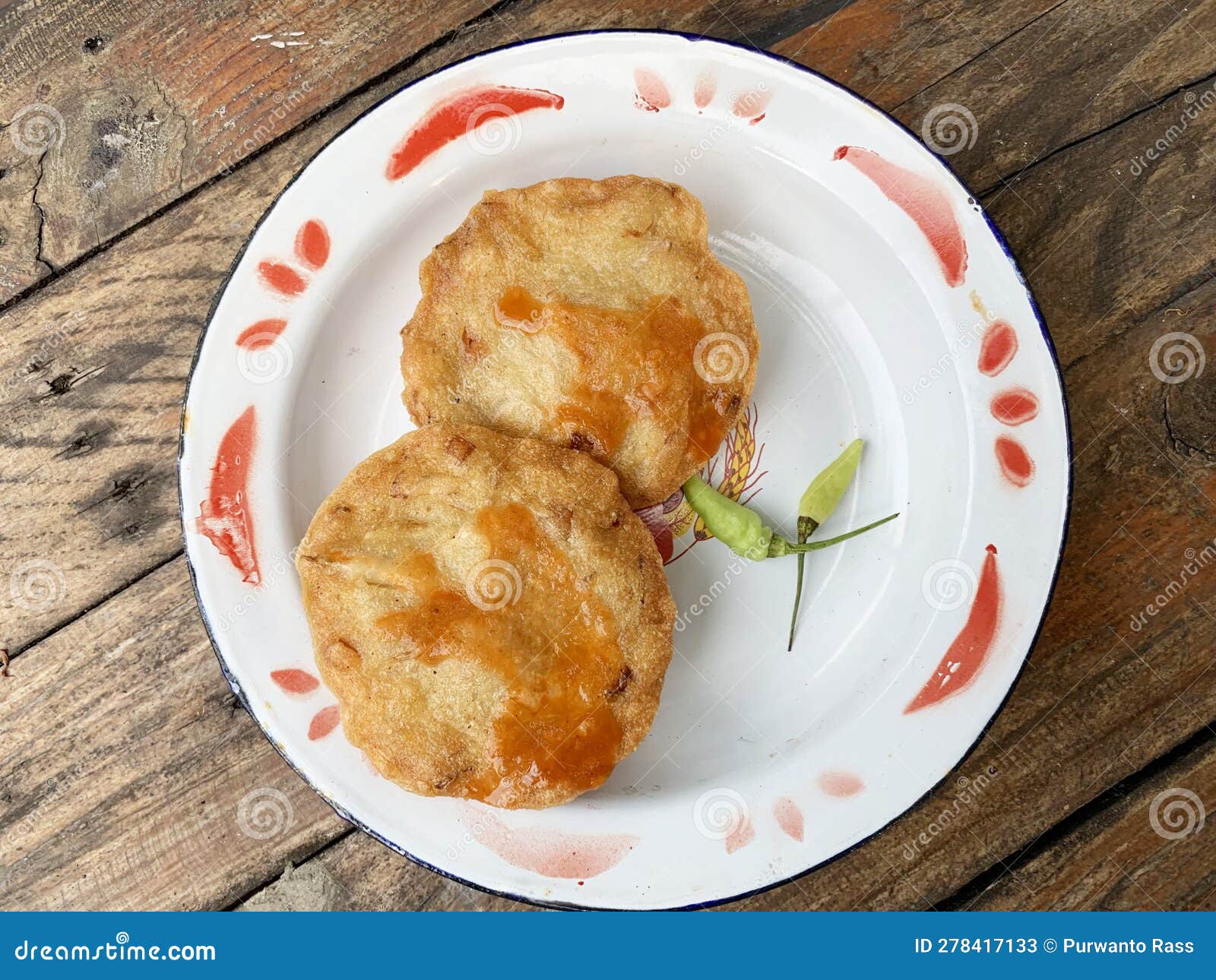 Ote-ote is a Traditional Food from East Java, Indonesia Stock Image ...