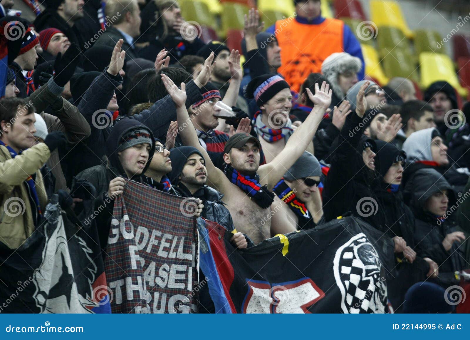 Otelul Galati - FC Basel redaktionelles bild. Bild von lied - 22144995