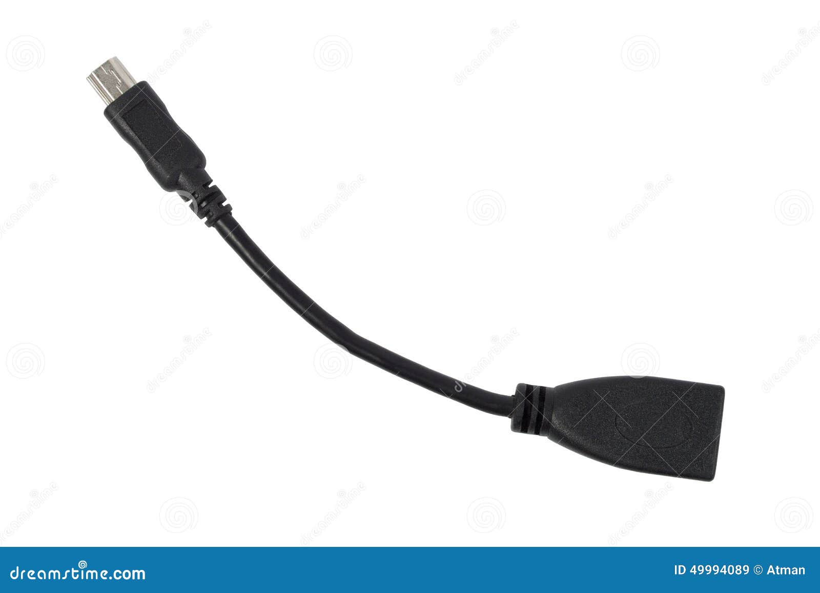 OTG cable stock image. Image of connection, communication - 49994089