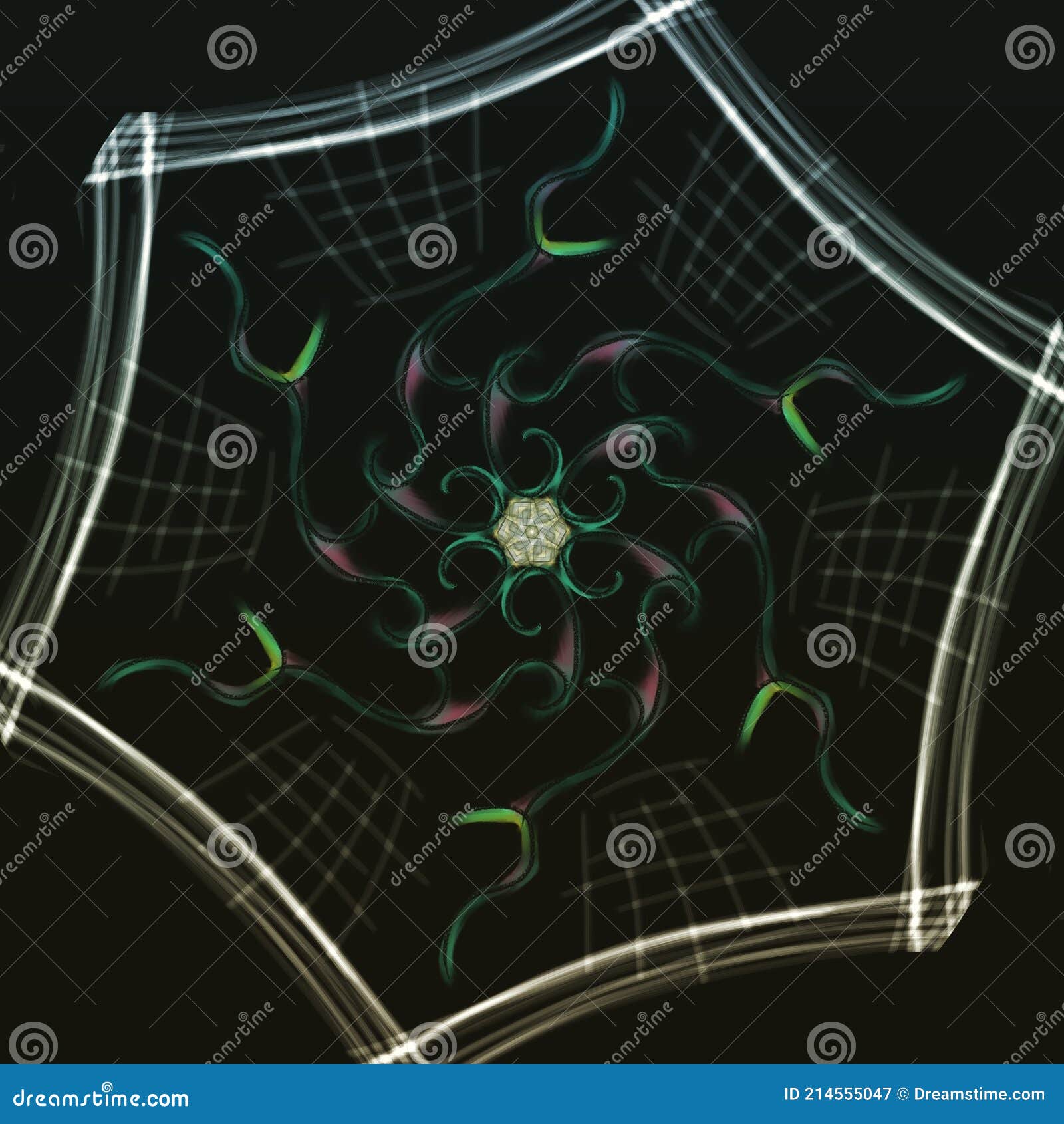 Other dimensions Mandala stock illustration. Illustration of aesthetic ...