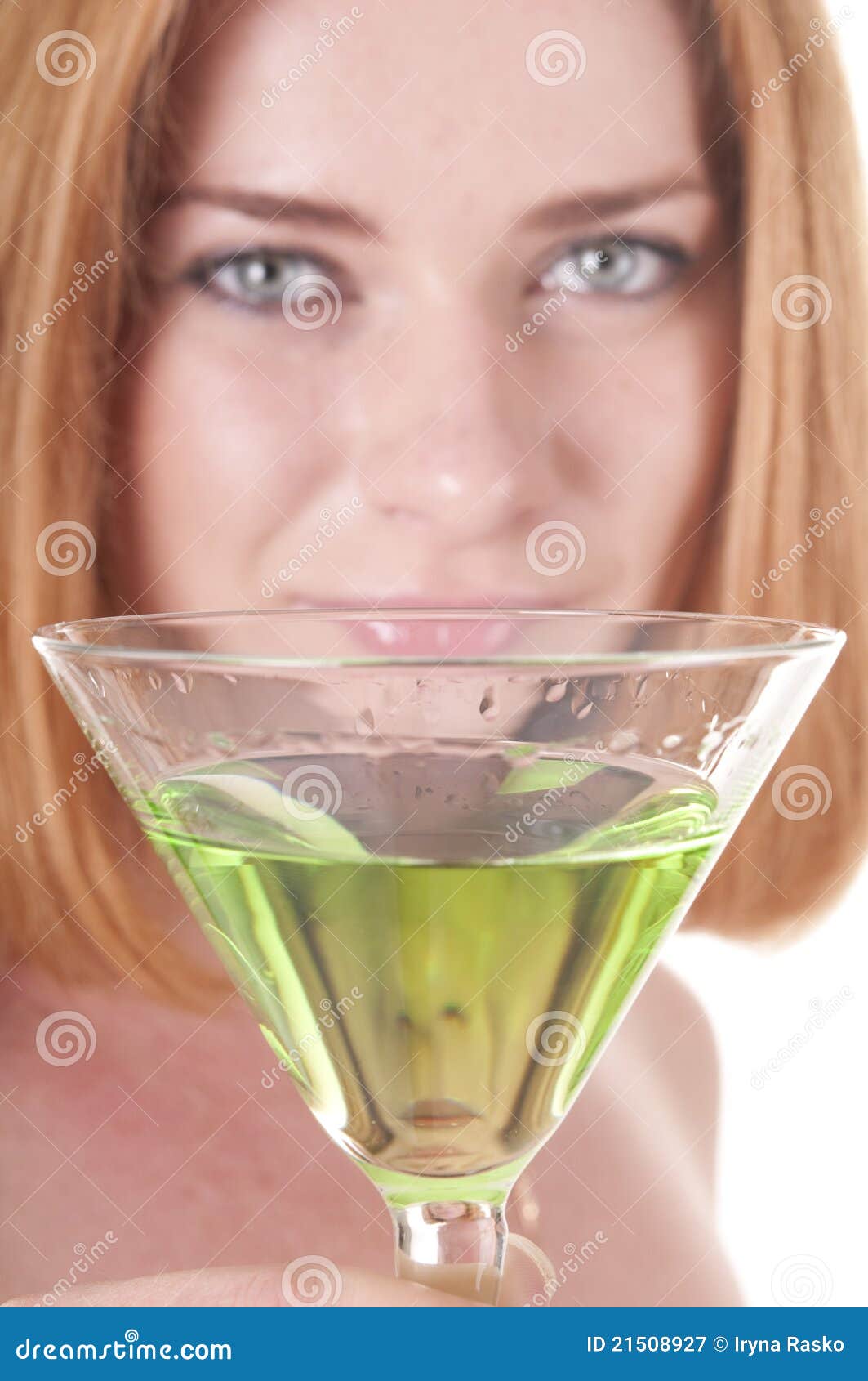 Other Face in Glass with Alcohol Stock Image - Image of female, despair ...