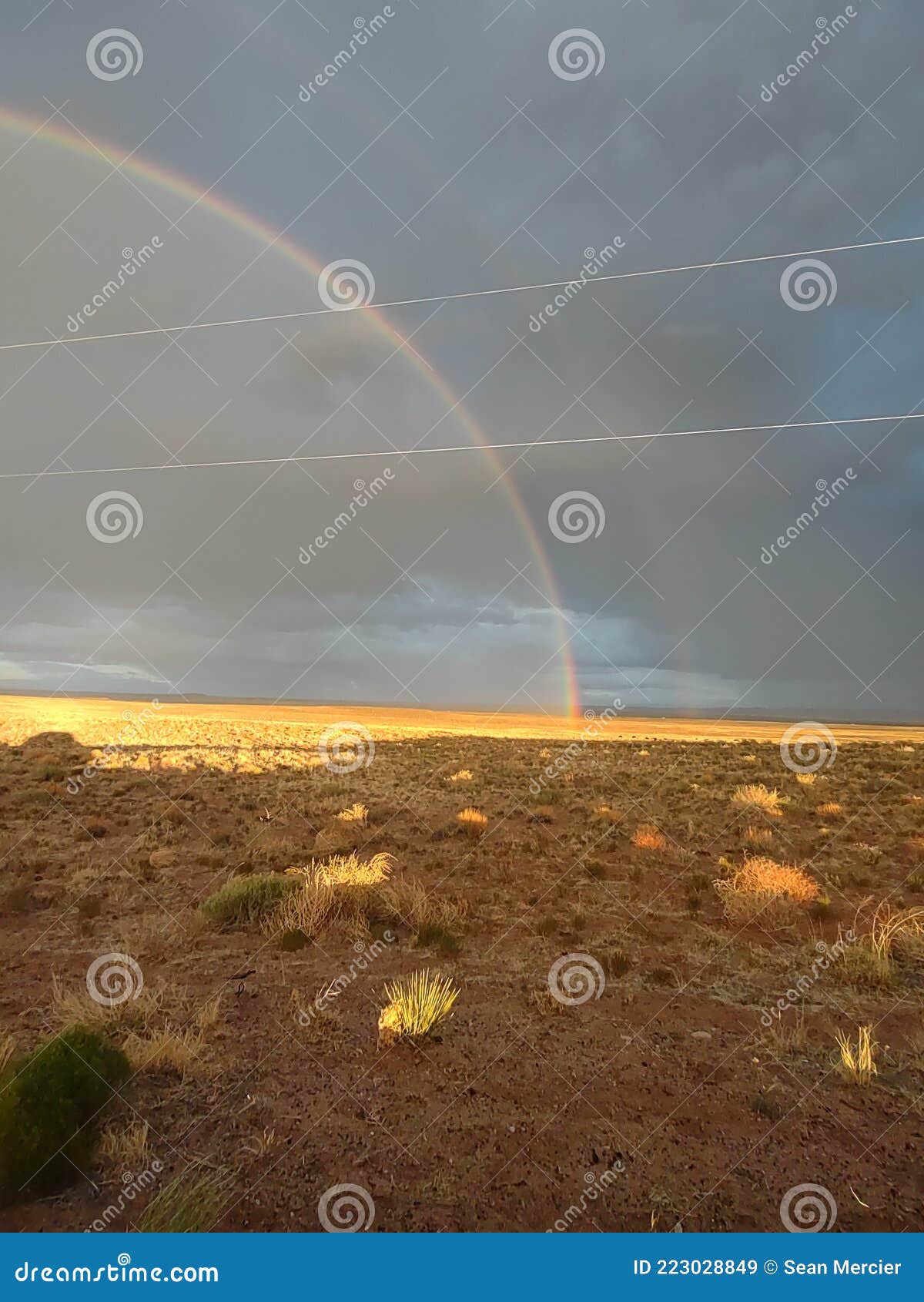 Other side of the Rainbow. stock image. Image of side - 223028849