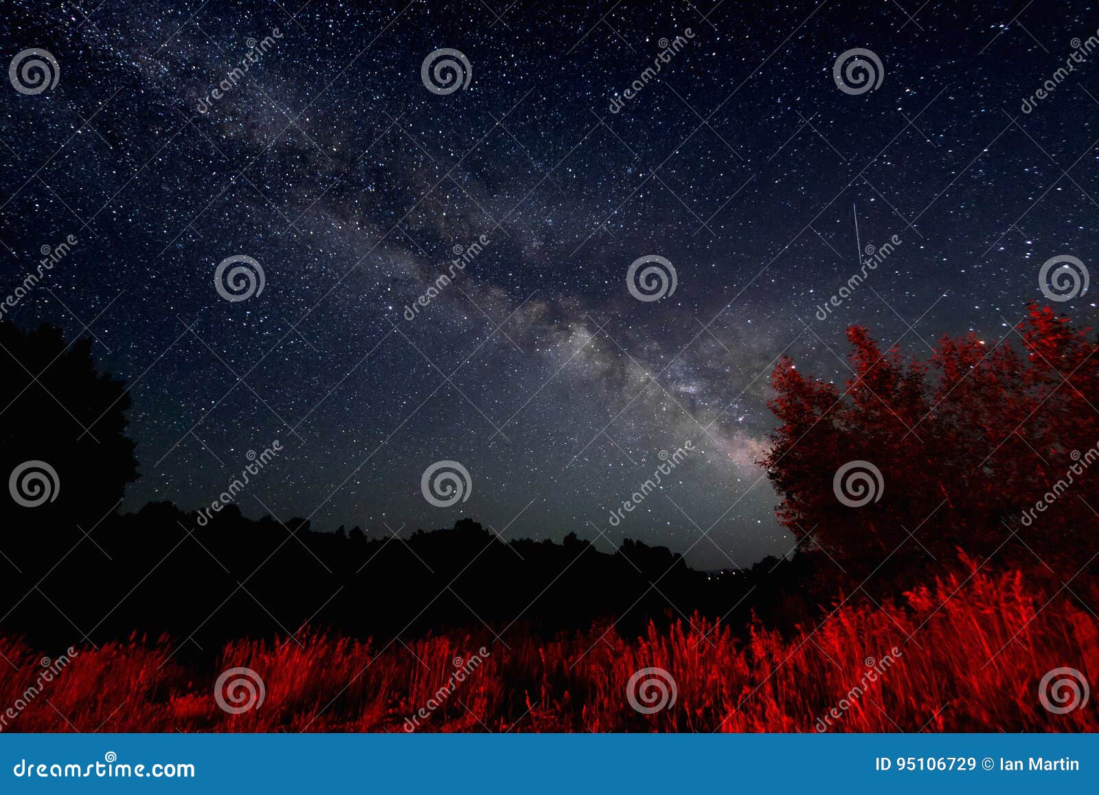 Other World stock image. Image of idaho, milky, night - 95106729