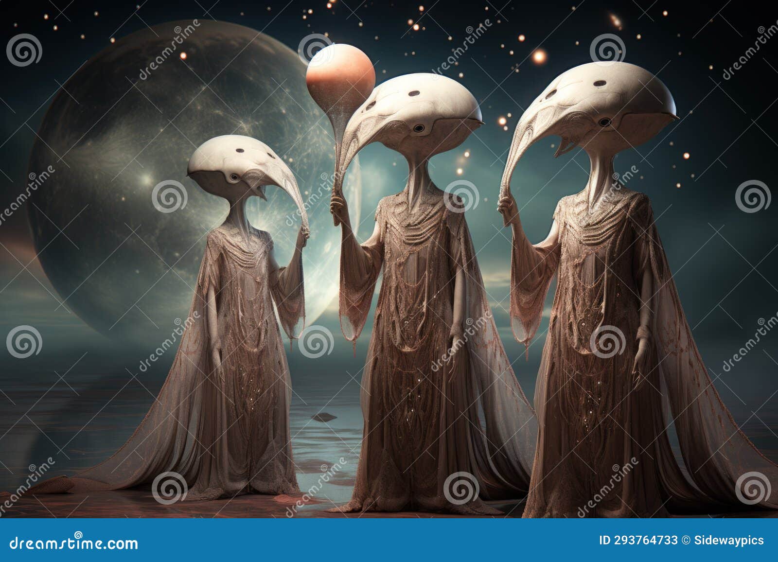 Otherworldly Beings from the Realm of Dreams, Capable of Traversing ...