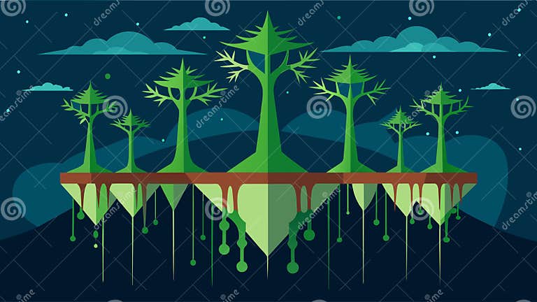 An Otherworldly Forest Where Trees Grow Upside Down and Sideways Their ...