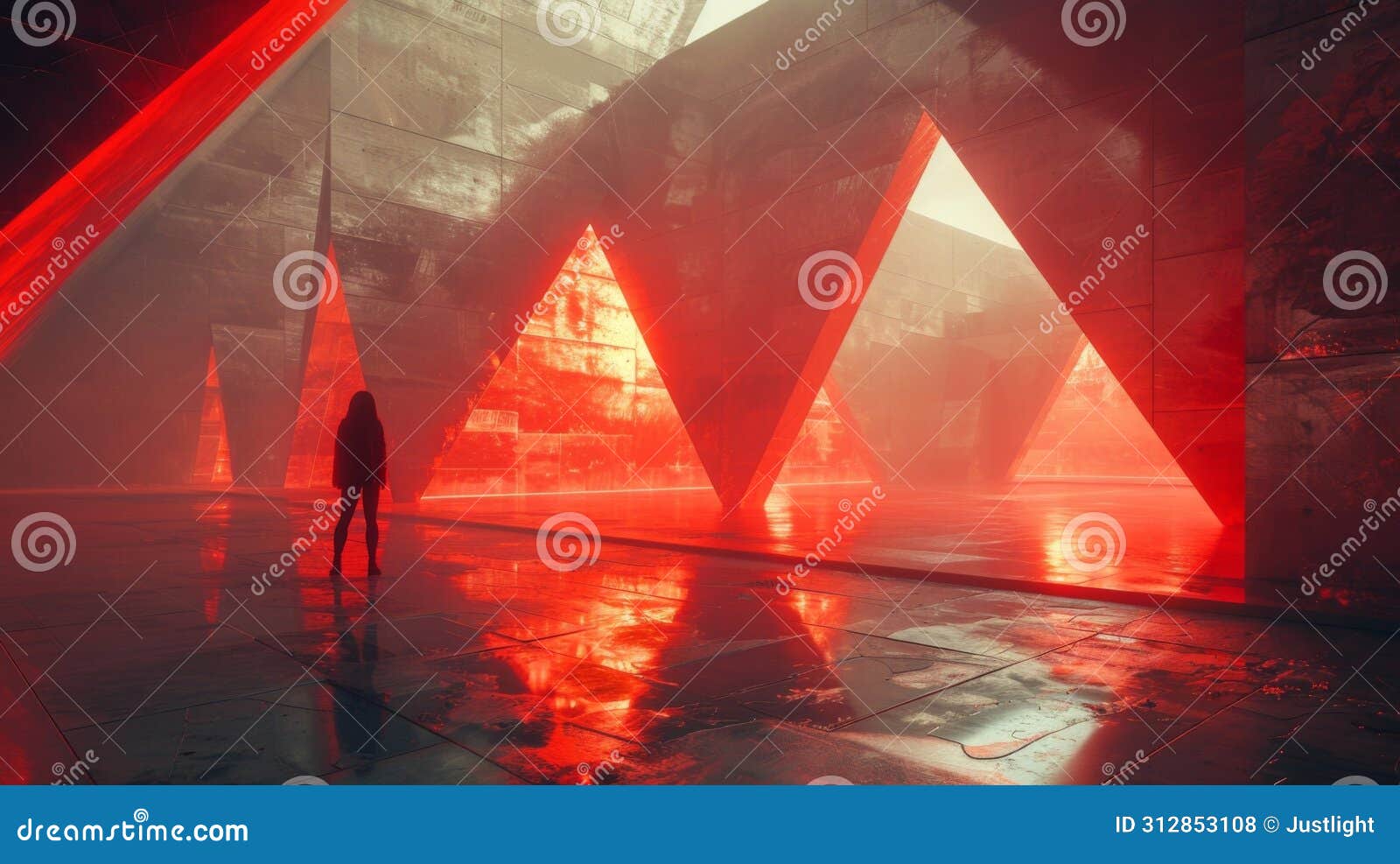 An Otherworldly Interpretation of a Fractured Reality with Two Mirrored ...