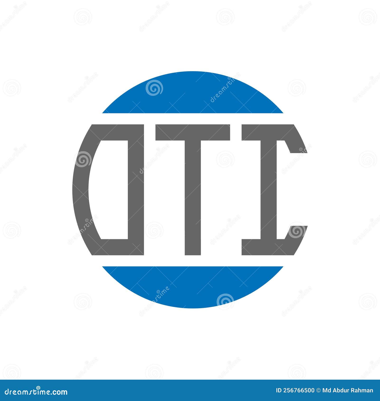 OTI Letter Logo Design on White Background. OTI Creative Initials ...