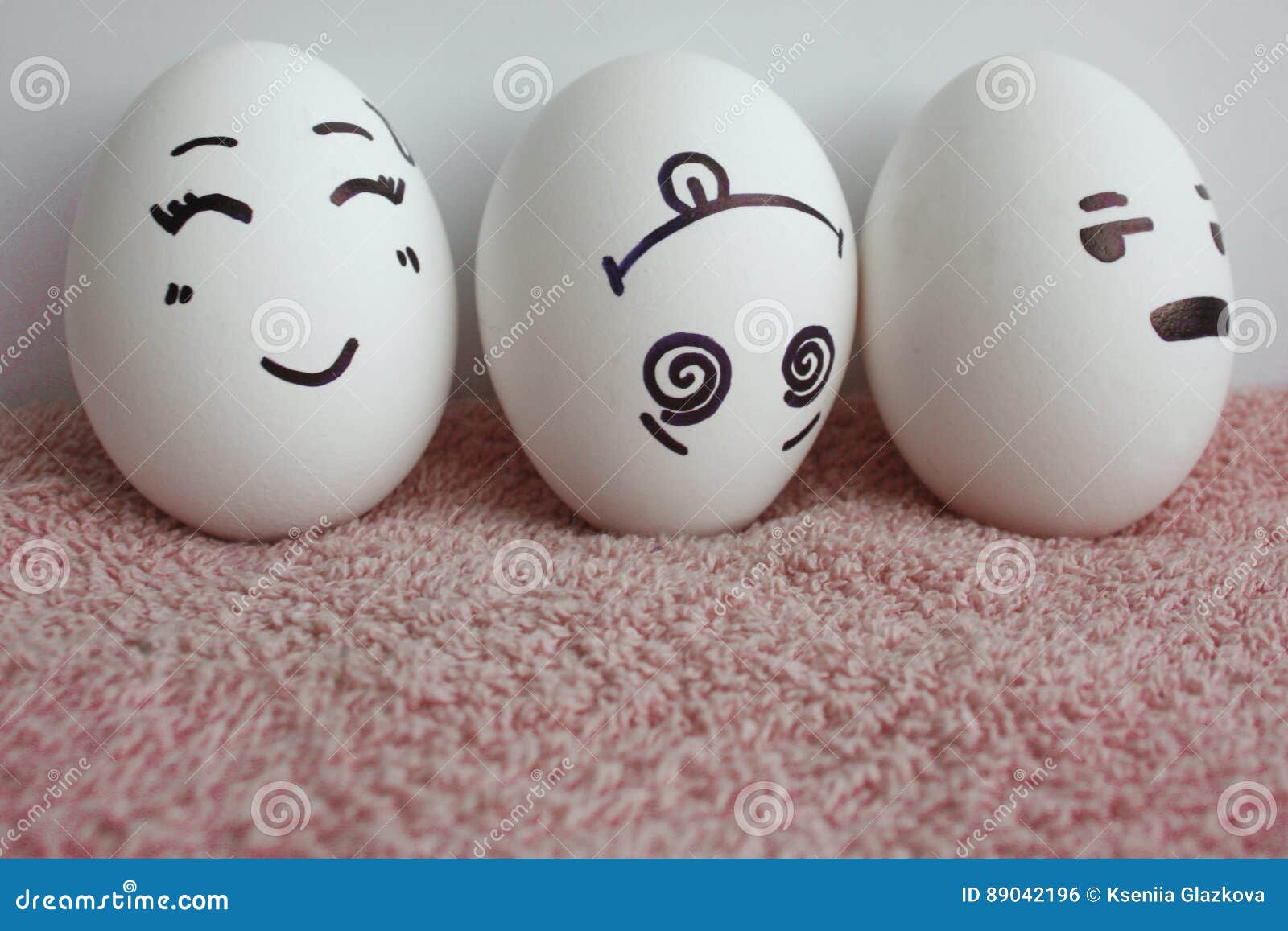 Otimista, Pessimista E Realista Do Conceito Foto de Stock - Imagem de ...