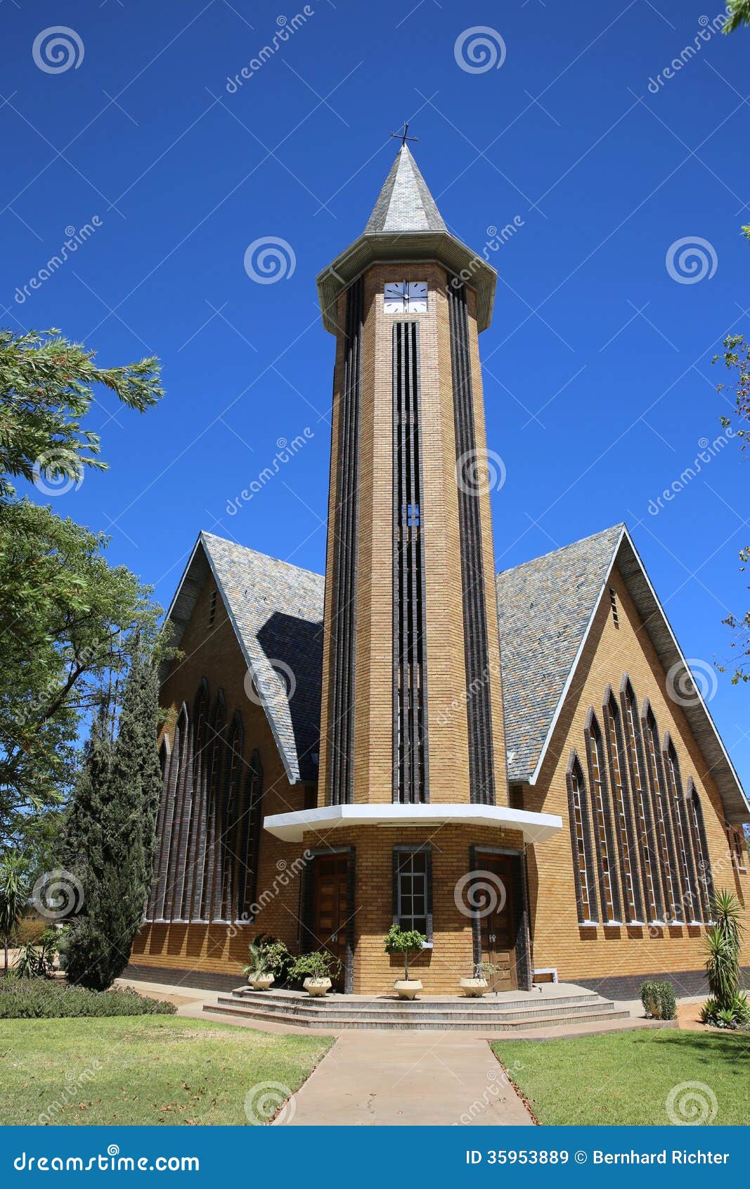 Otjiwarongo Church stock image. Image of otjozondjupa - 35953889
