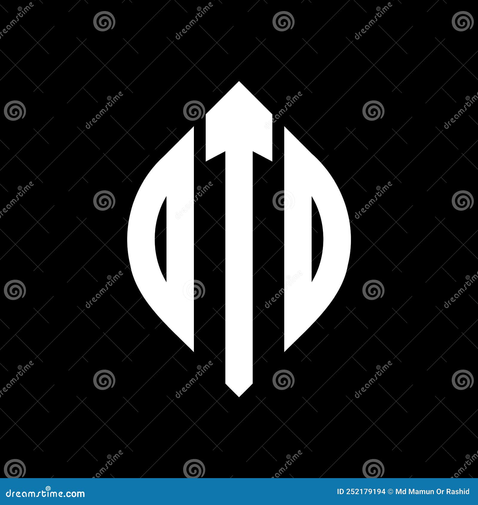 OTO Circle Letter Logo Design with Circle and Ellipse Shape. OTO ...