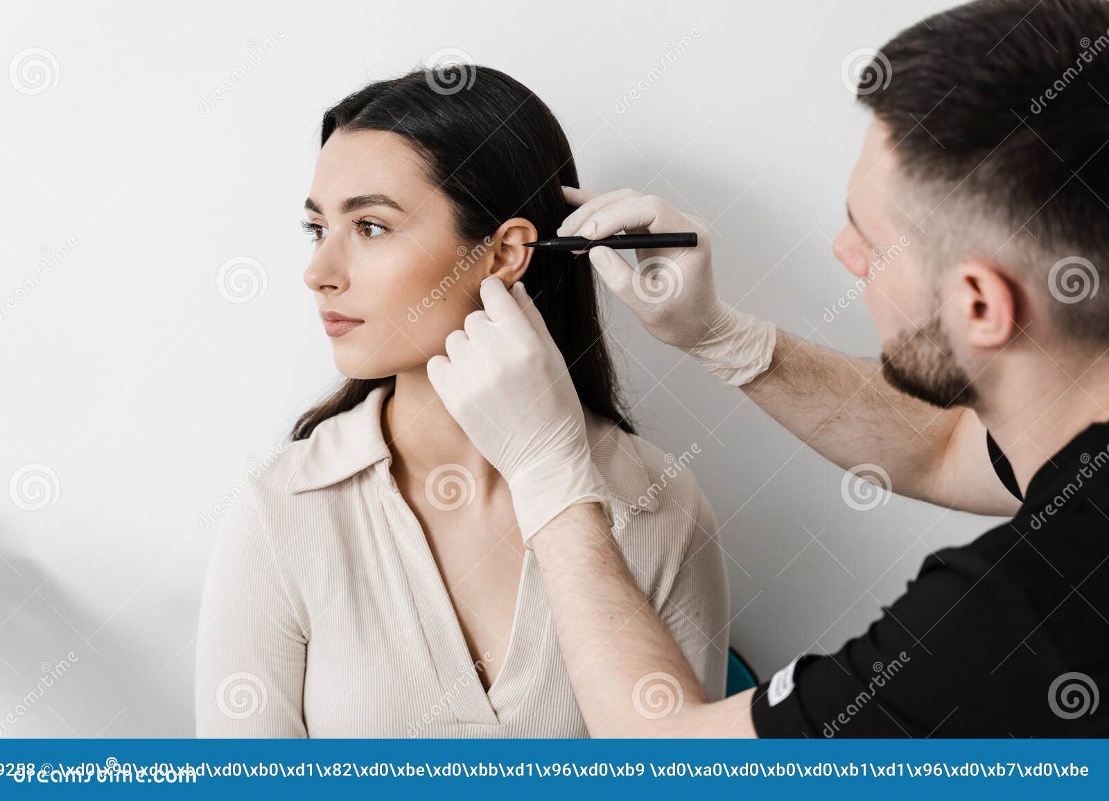 Otoplasty Markup for Surgical Reshaping of the Pinna, or Outer Ear for ...