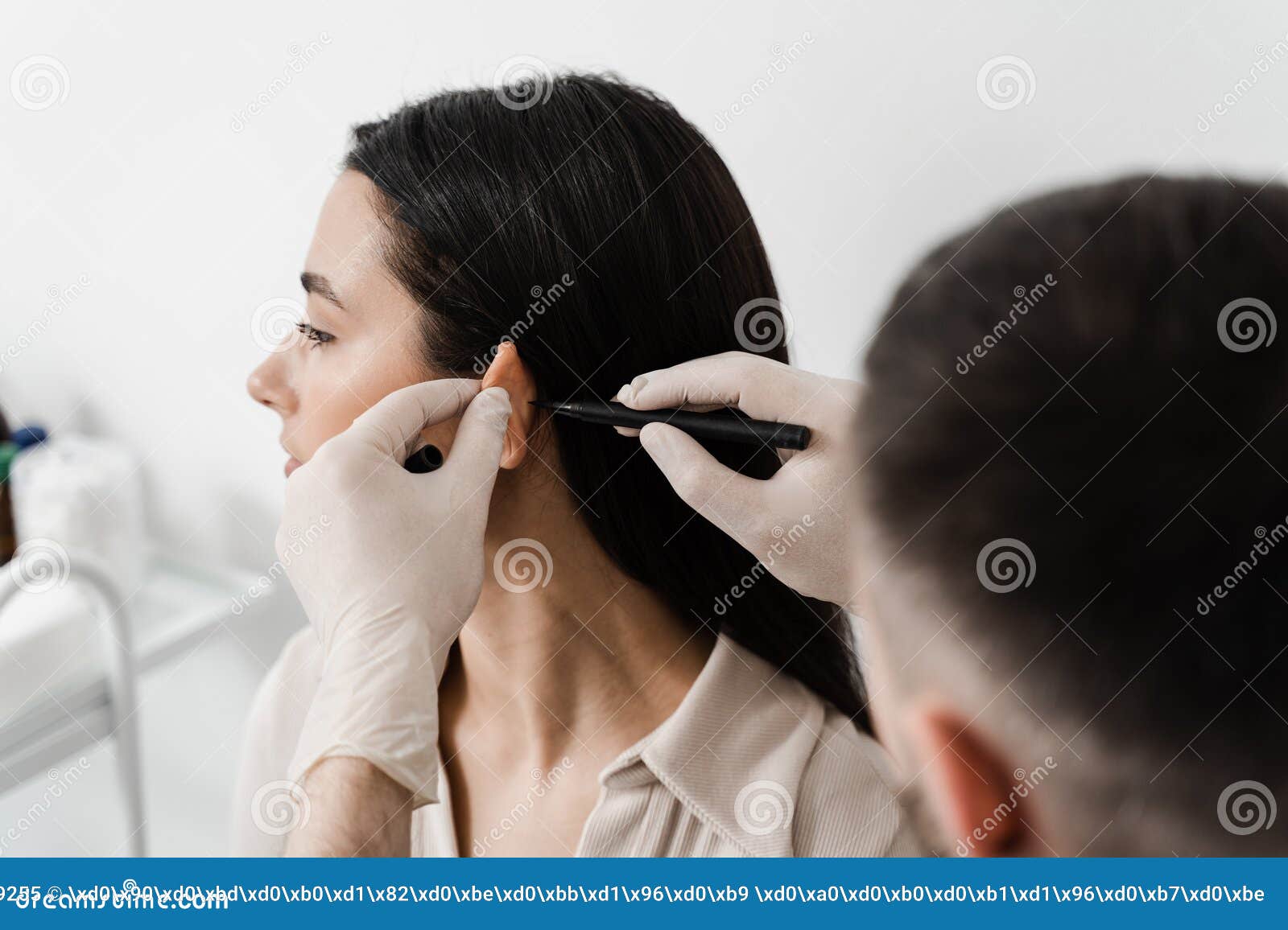 Otoplasty Markup for Surgical Reshaping of the Pinna, or Outer Ear for ...