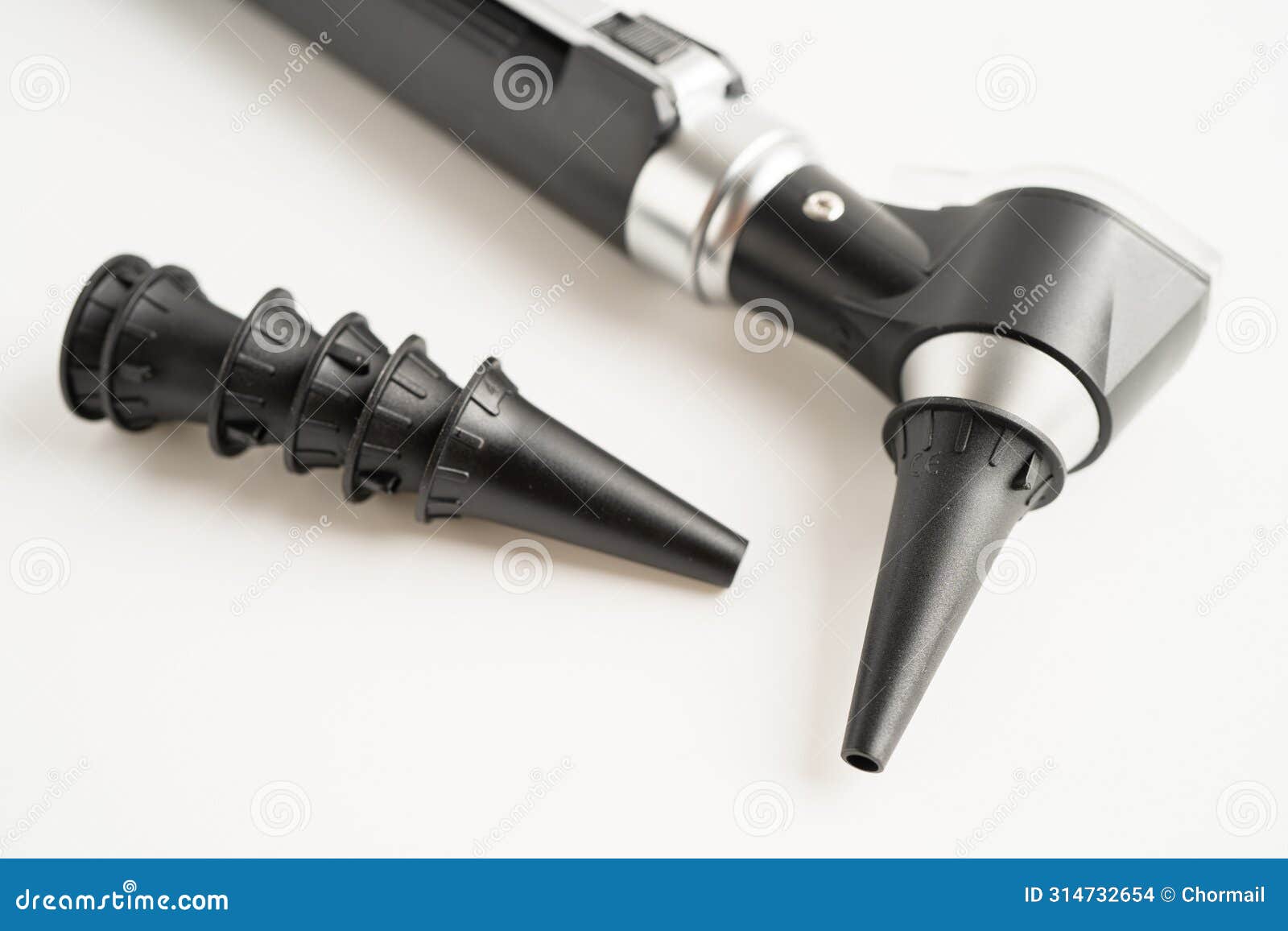 Otoscope for Audiologist or ENT Doctor Use Otoscope Checking Ear and ...