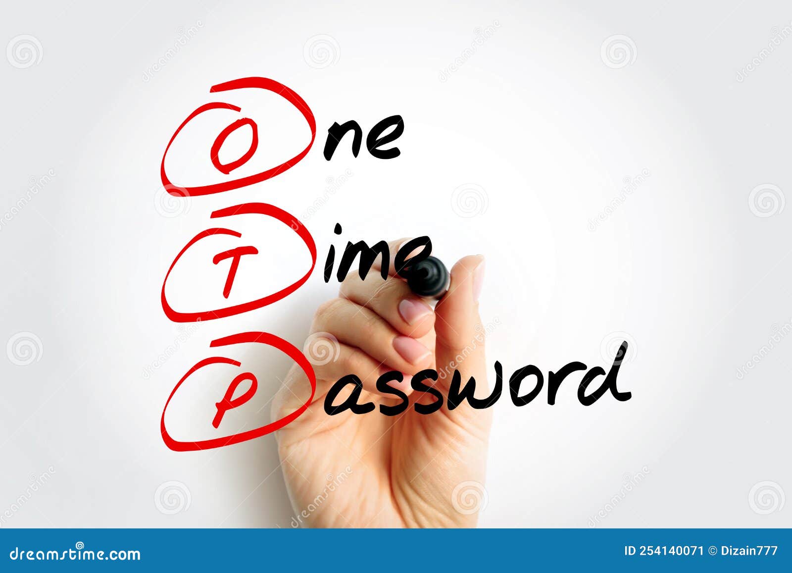 OTP - One Time Password is a Password that is Valid for only One Login ...
