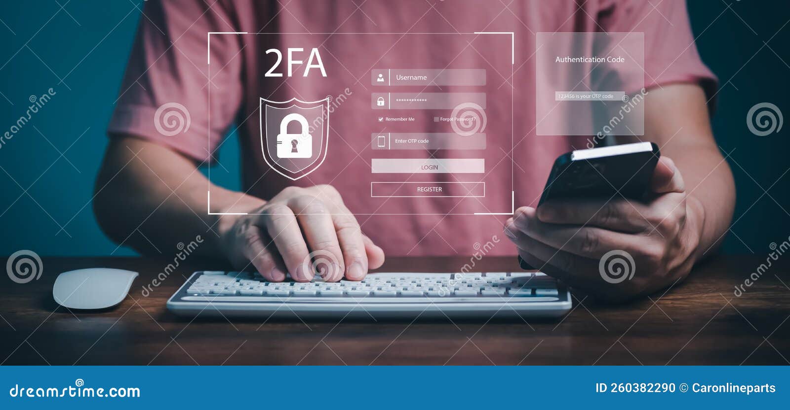 Otp Verification Code One Time Password Temporary Secure Pin Code