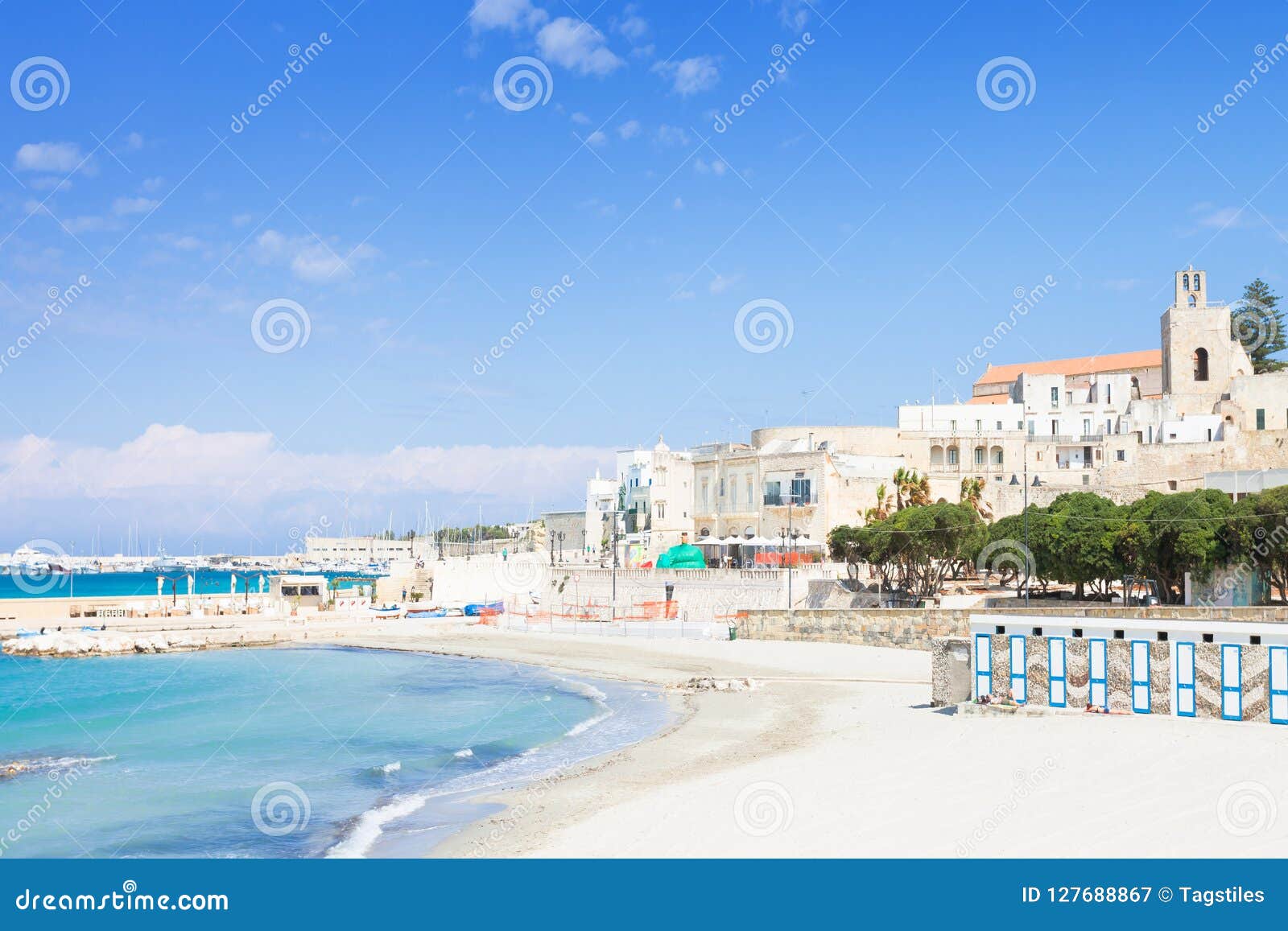 Otranto, Apulia - Out for a Walk at the Quiet Beach of Otranto I Stock ...