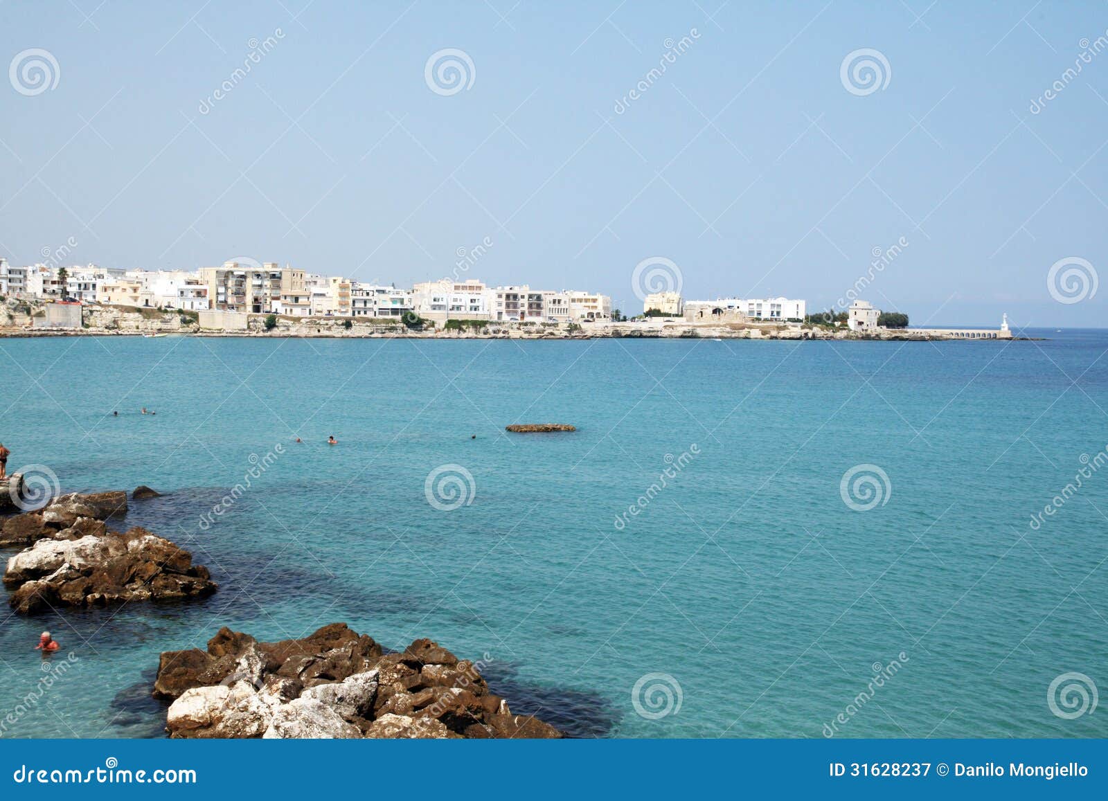 Otranto sea editorial photography. Image of italy, history - 31628237