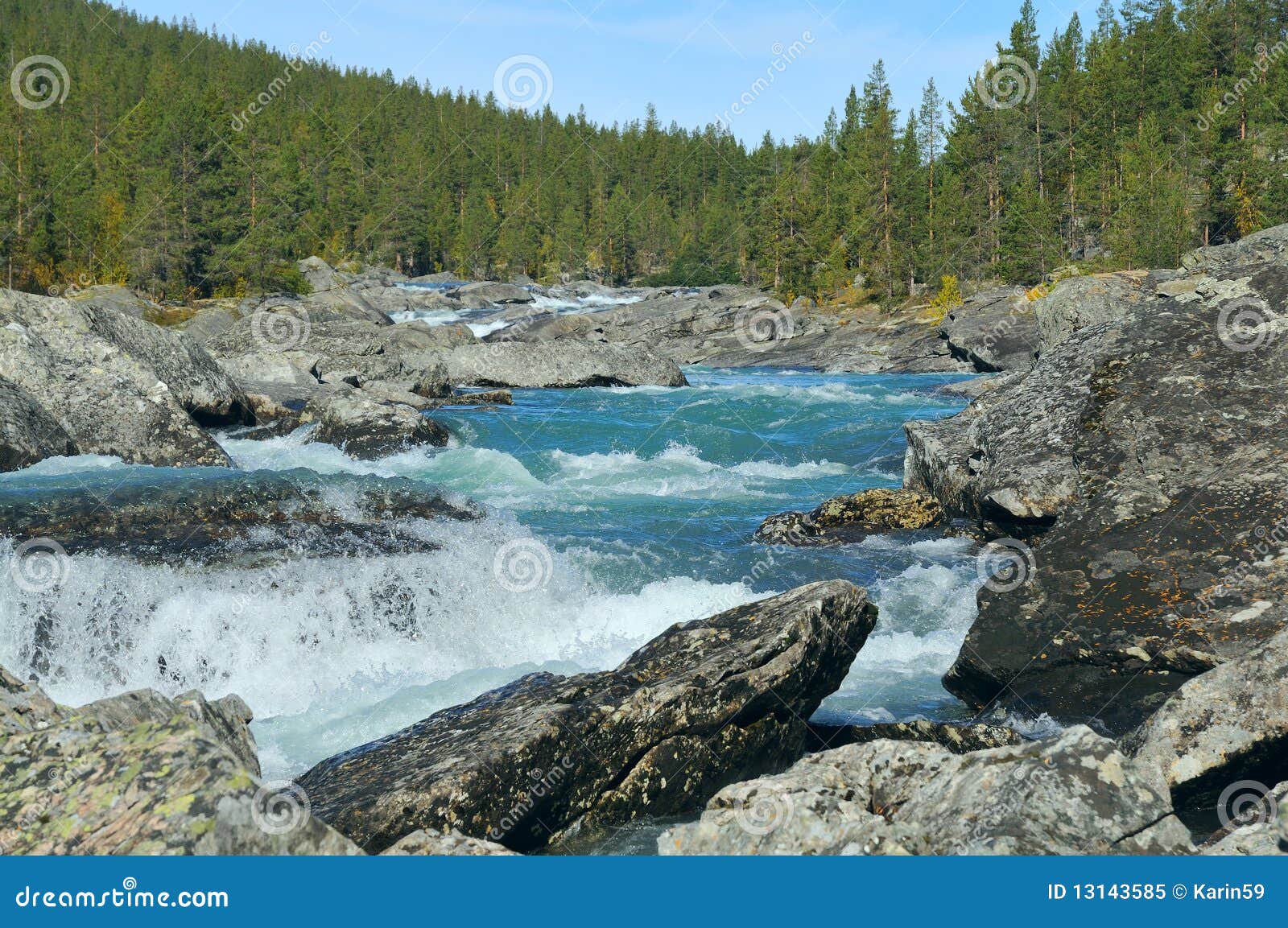 Ottadalen stock image. Image of beck, ottadalen, mountain - 13143585