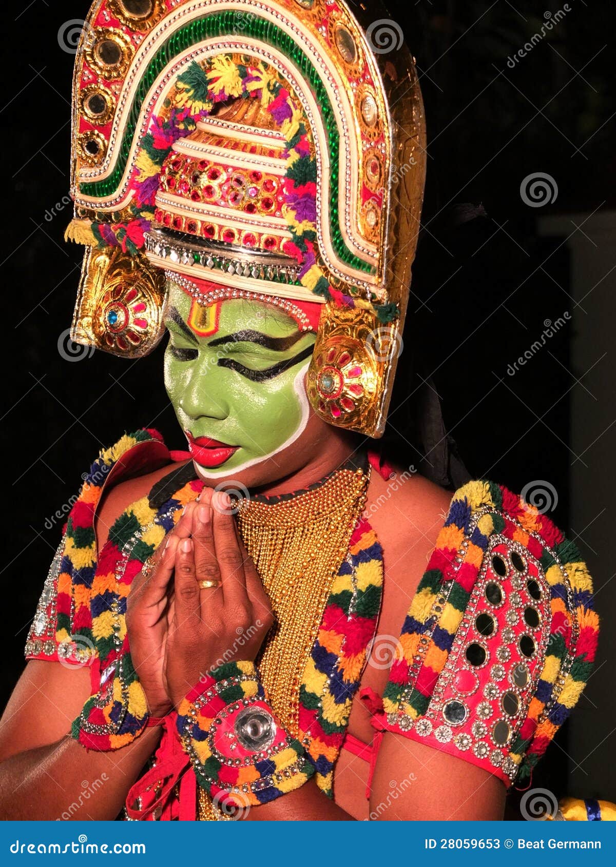 Ottamthullal a Kerala Art Form, India Editorial Stock Photo - Image of ...