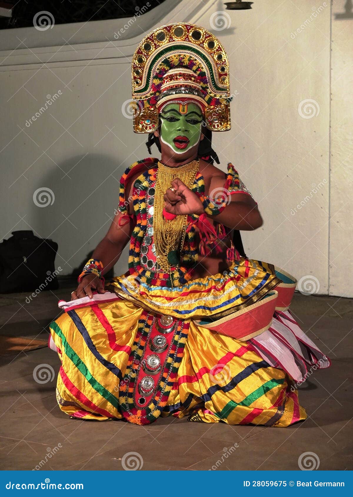 Ottamthullal a Kerala Art Form, India Editorial Image - Image of dance ...