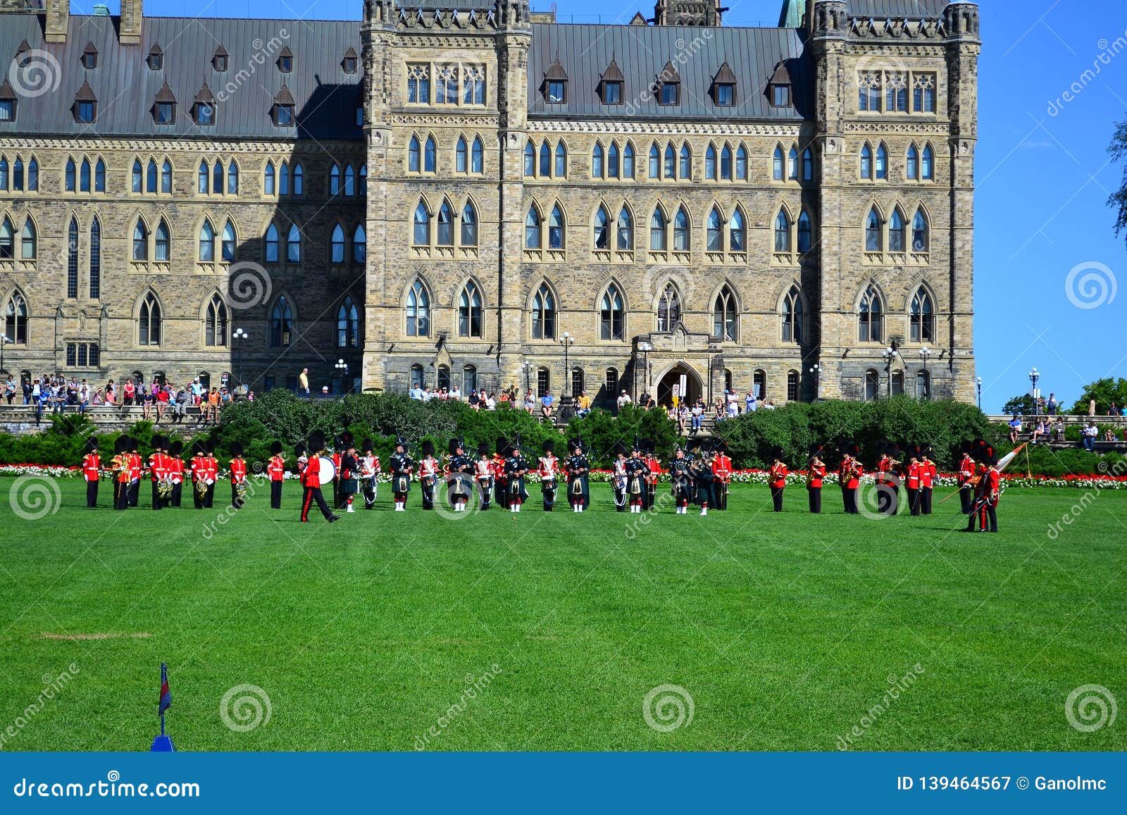 OTTAWA, CANADA - August 13, 2013: the Changing Guard Ceremony Takes ... OTTAWA, CANADA - August 13, 2013: the Changing Guard Ceremony Takes ...